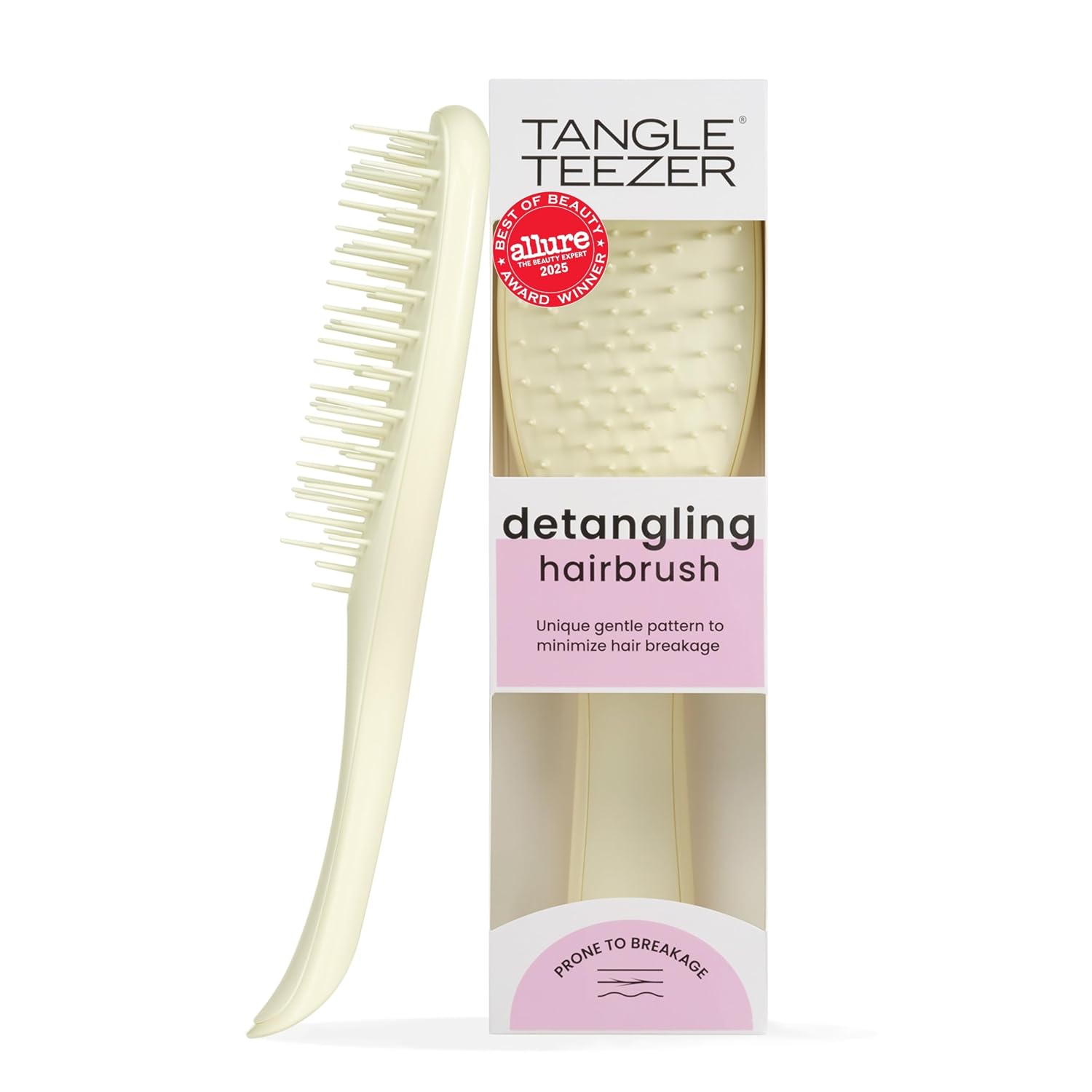 Amazon.com : Tangle Teezer Extra Gentle Detangler Hair Brush, with ...