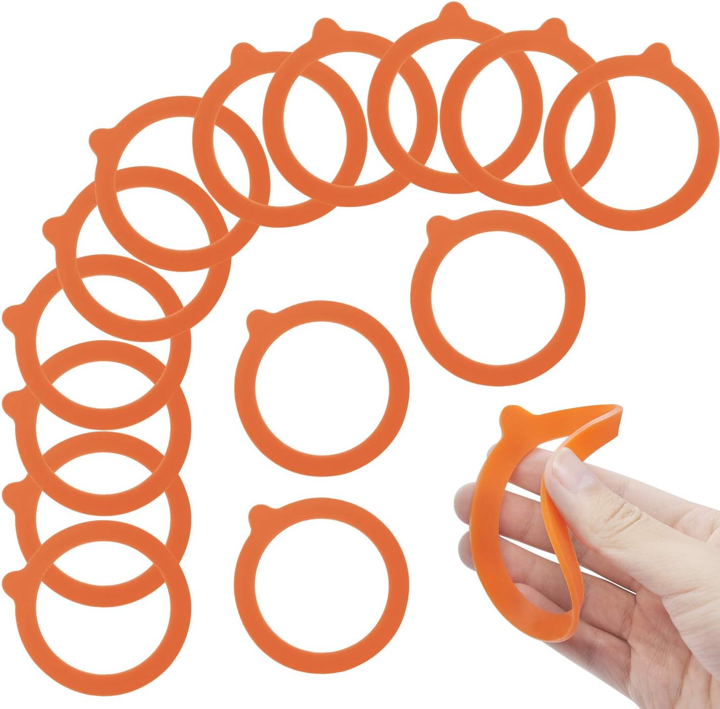 Amazon.com: Silicone Replacement Gasket, Airtight Rubber Seals Rings ...
