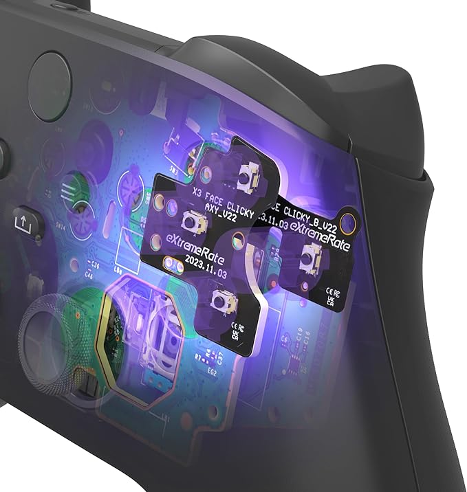 Amazon.com: eXtremeRate ABXY Clicky Kit V2 for Xbox Core Controller ...