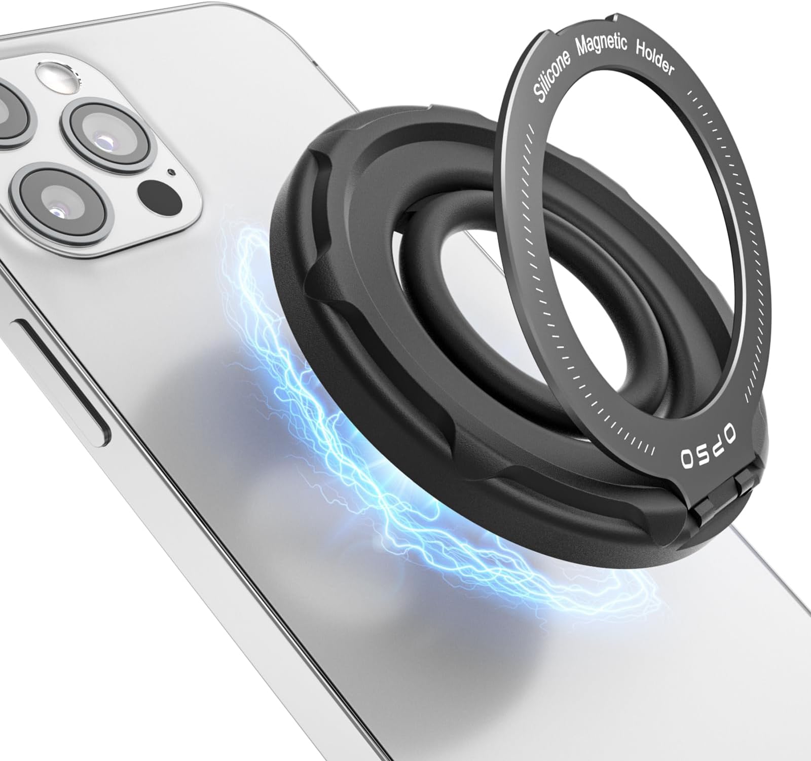 Amazon.com: ZAGG Ring Snap 360, Magnetic Ring Accessory – 360 Degree ...