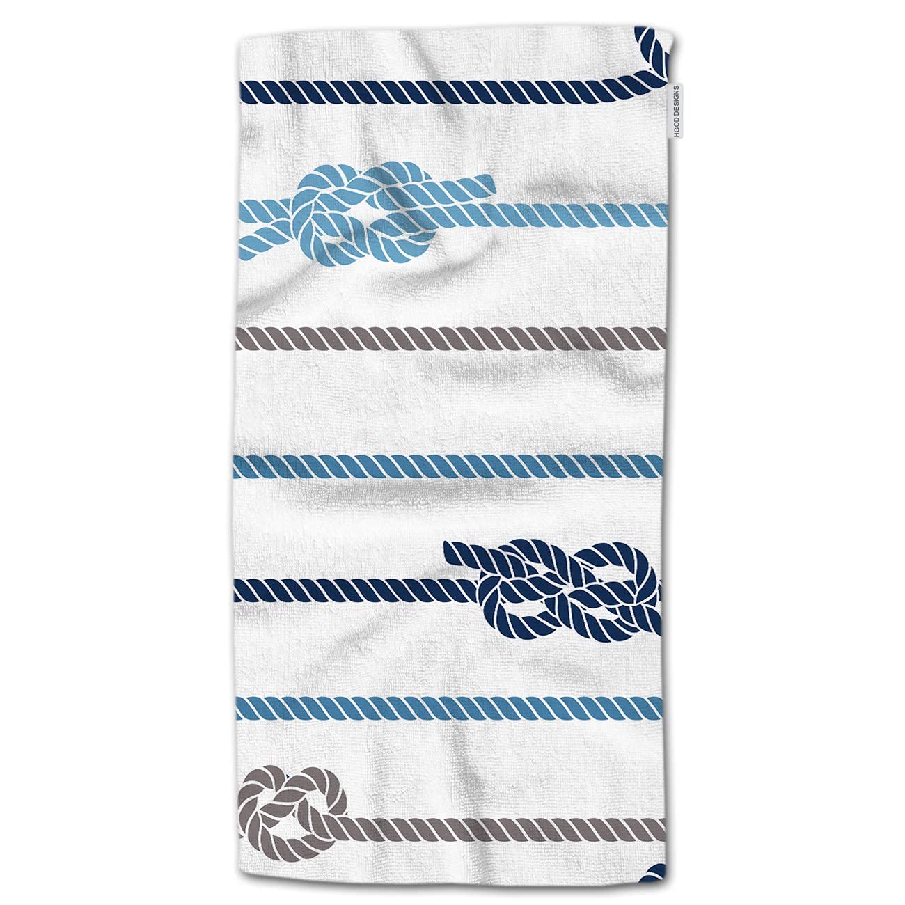 Amazon.com: HGOD DESIGNS Knots and Rope Hand Towels,Sea with Rope ...