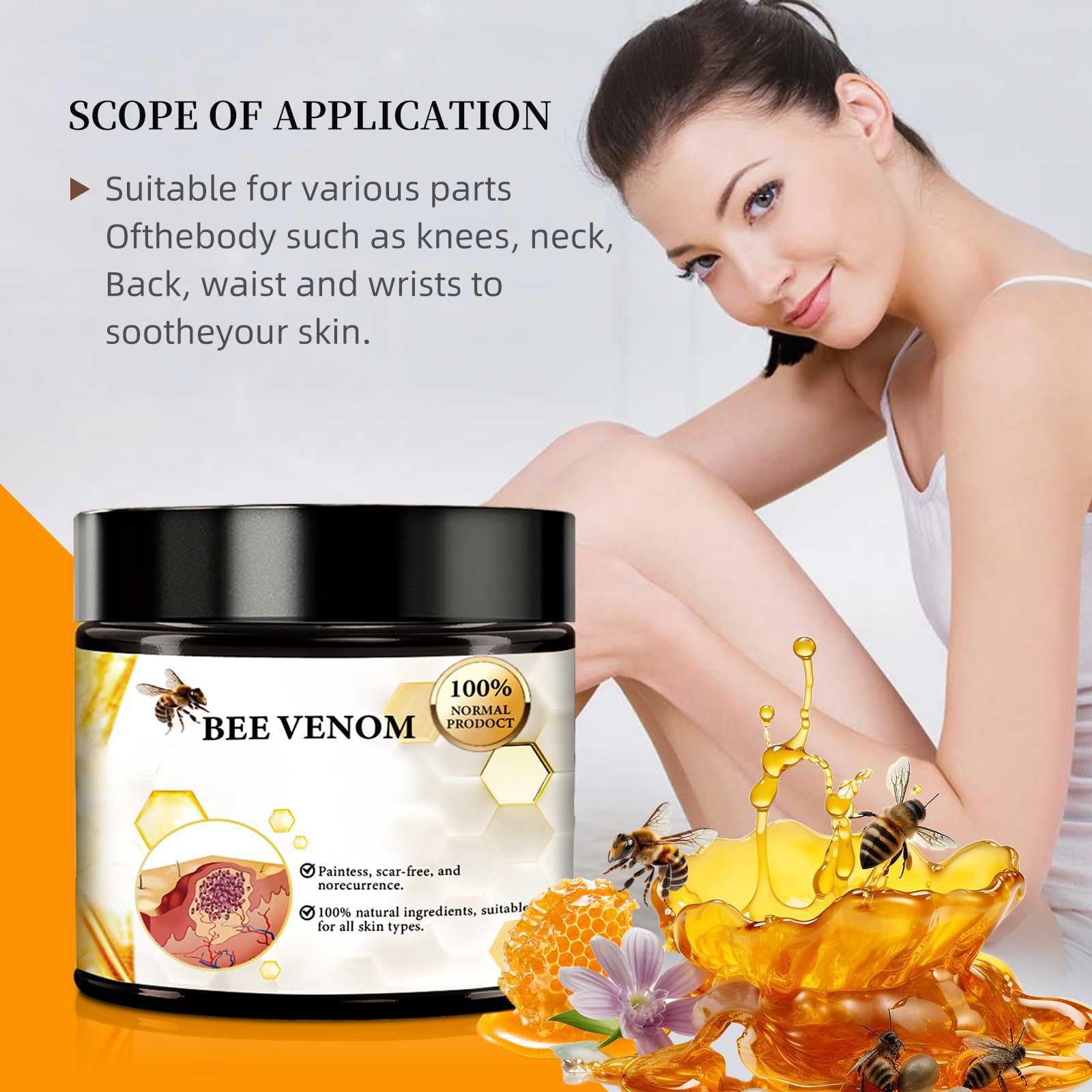 Bee Venom Cream New Professional Bee Venom Treatment Cream Bee Venom ...