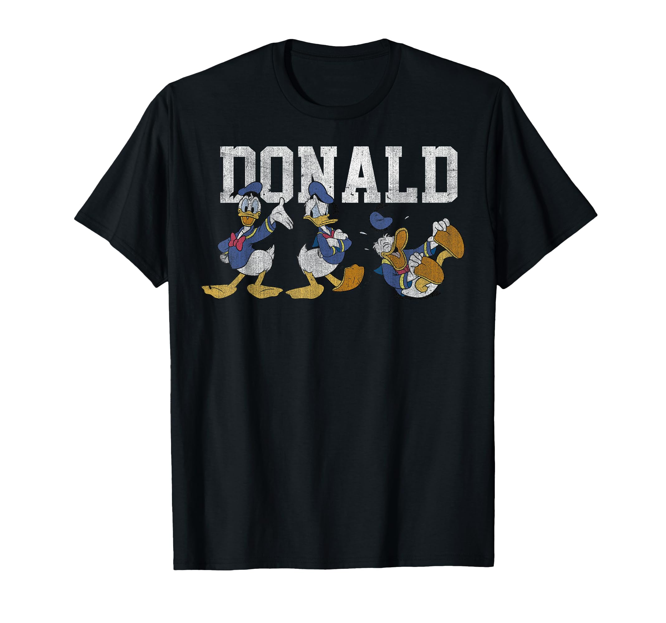 Amazon.com: Disney Mickey And Friends Donald Duck Pose - Camiseta, Azul ...