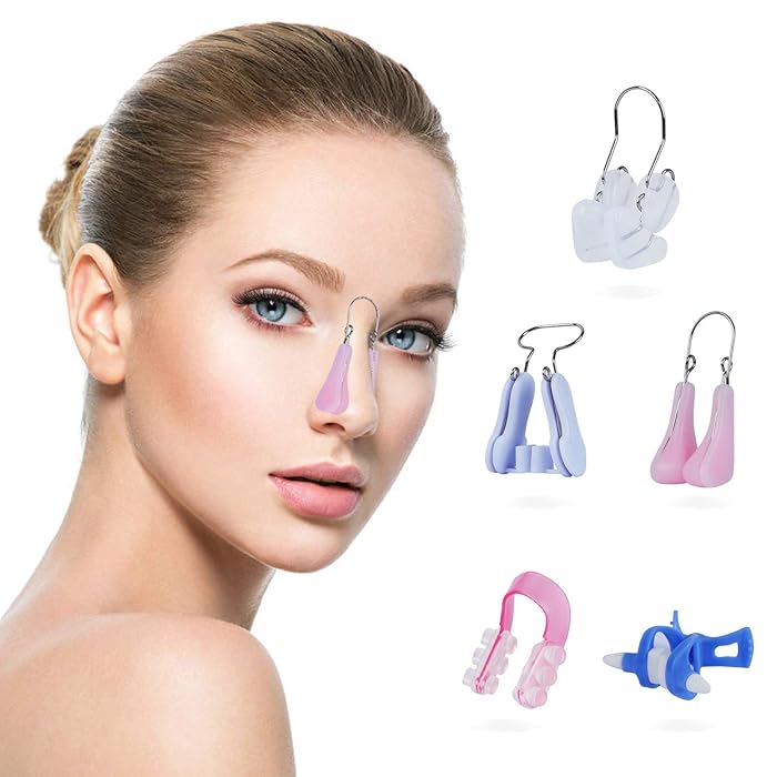 Buy 5 Pieces Nose Shaper Lifter Clips Nose Beauty Up Lifting, Pain Free ...