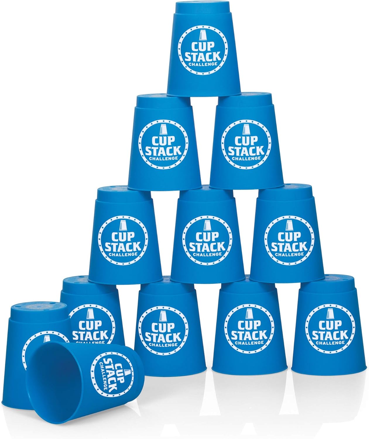 Tobar Cup Stack Challenge Game – Red or Blue Set Sent at Random – TopToy