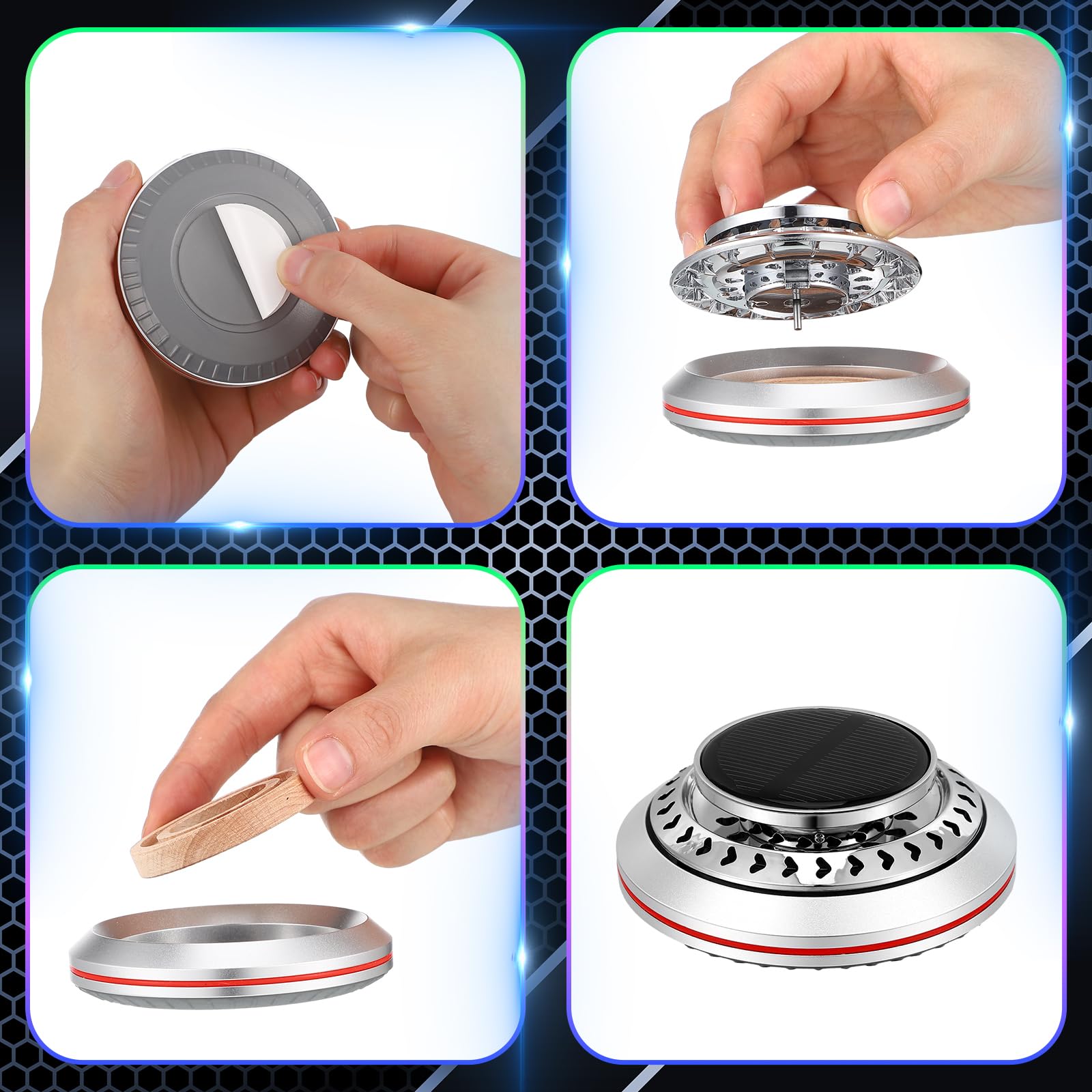 Snapklik.com : Datanly 2 Pcs Electromagnetic Molecular Cordless ...