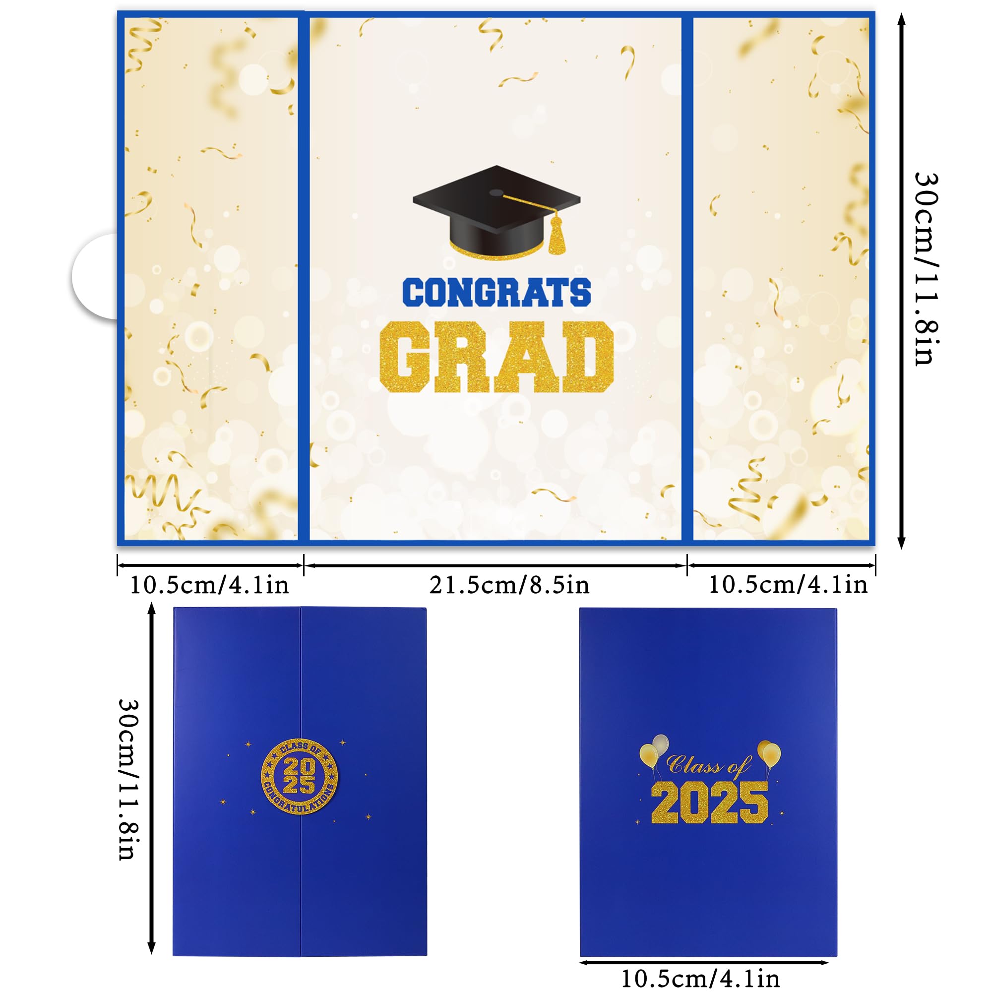 Snapklik.com : 2025 Graduation Party Decorations - Blue Class Of 2025 ...