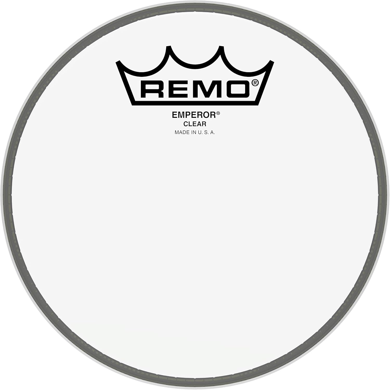 Amazon.com: Remo Drum Set, Clear, 6" (BE-0306-00) : Musical Instruments