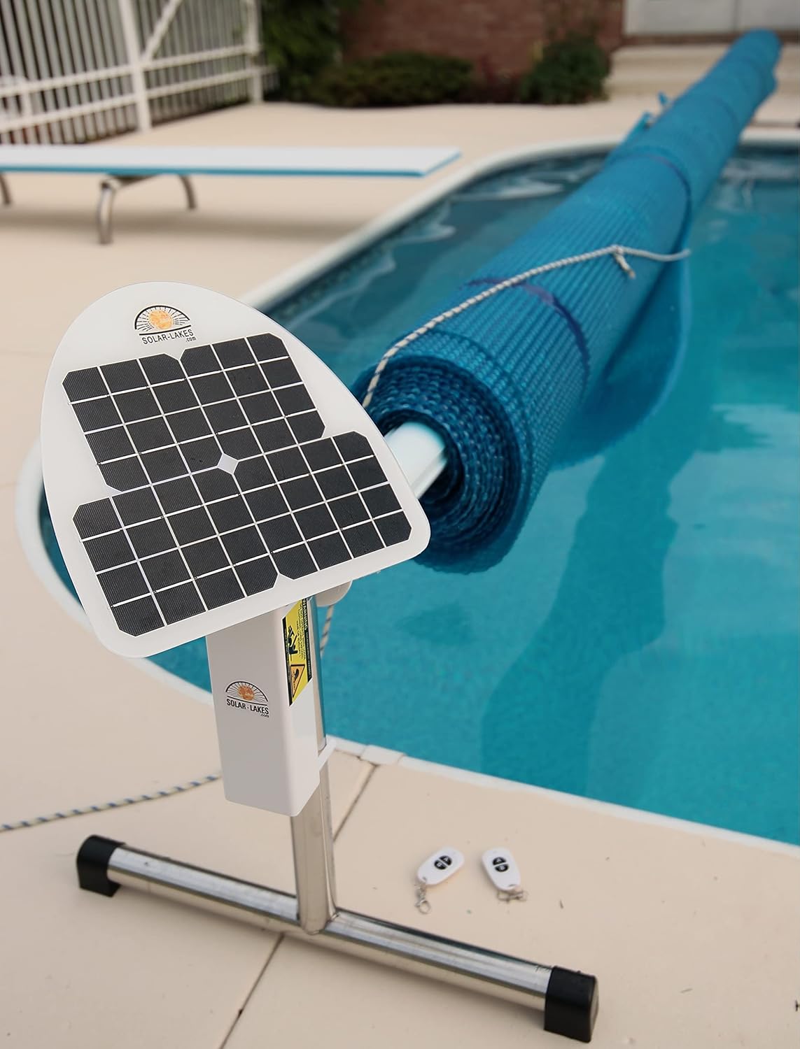Automatic Solar Blanket Cover Reel Roller Remote Controlled Solar