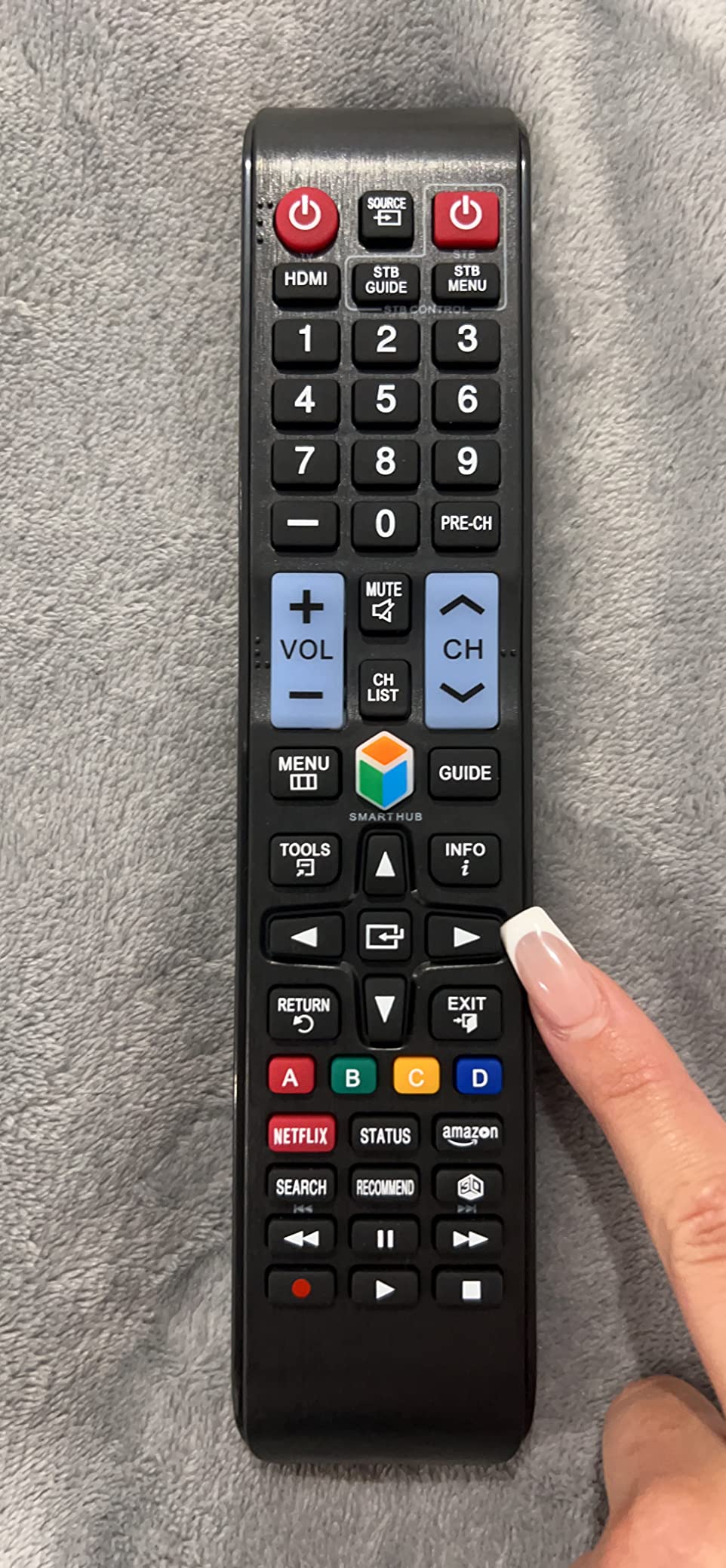Universal Remote Control Only for Samsung TV Remote, Samsung Smart TV ...