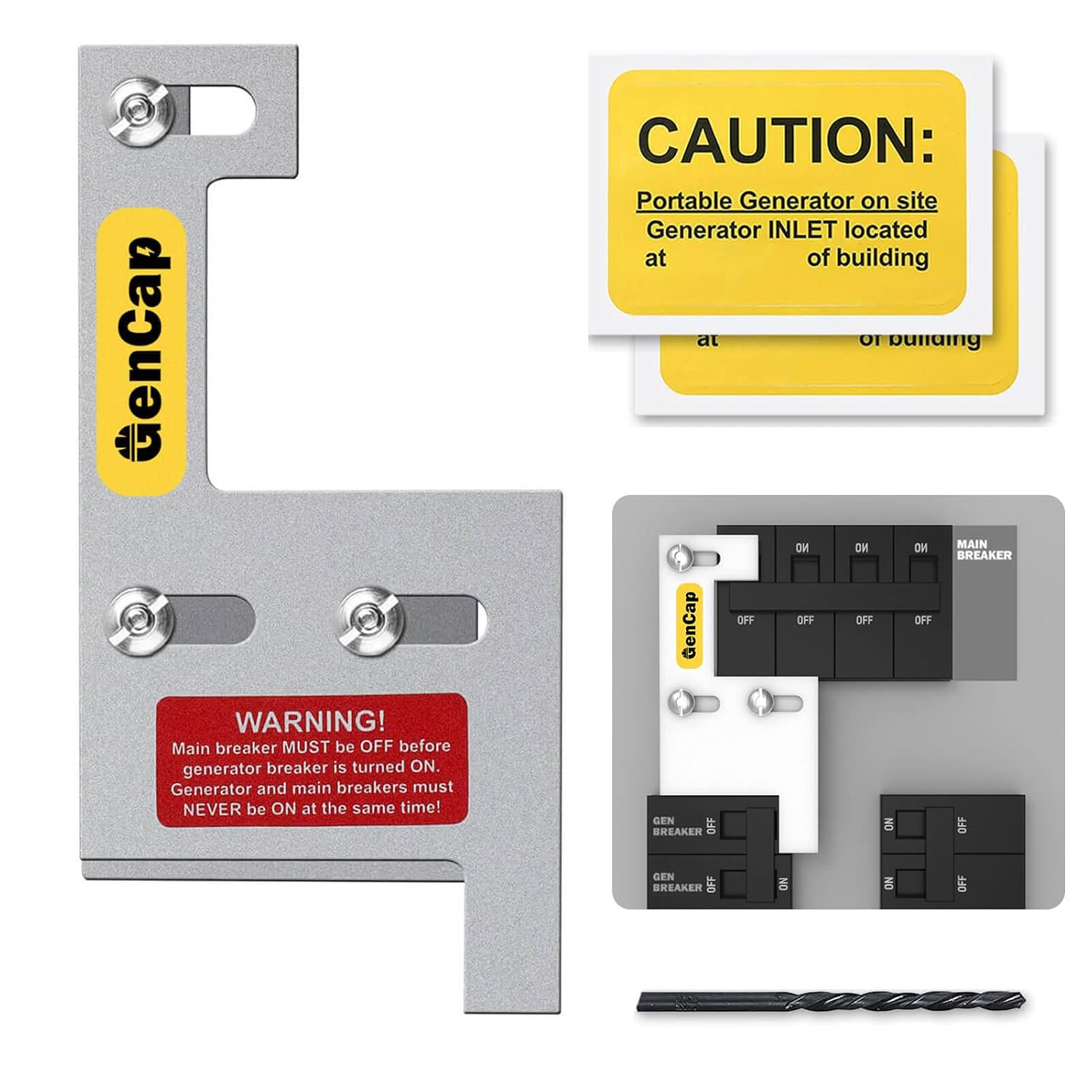 GenCap Generator Interlock Kit Compatible with GE General Electeric ...