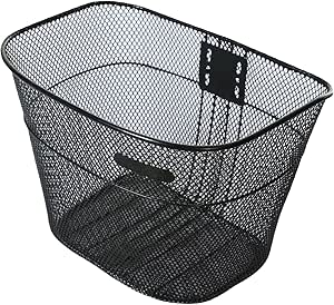 Amazon.com : DYNWAVE Bike Basket Bicycle Cargo Rack Detachable Riding ...