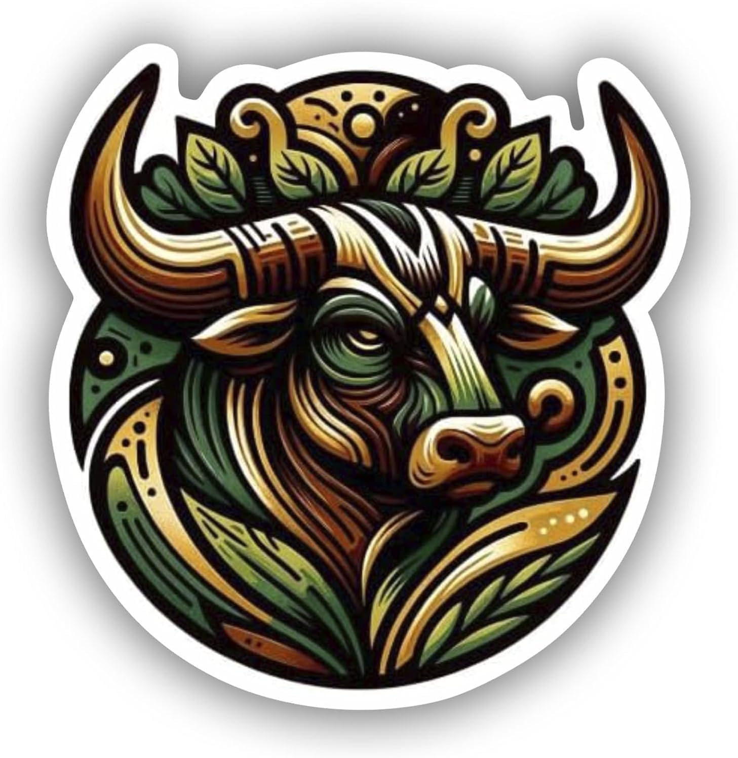 Amazon.com - Robust Taurus Bull Zodiac Sign Decal - Ideal for Laptop ...