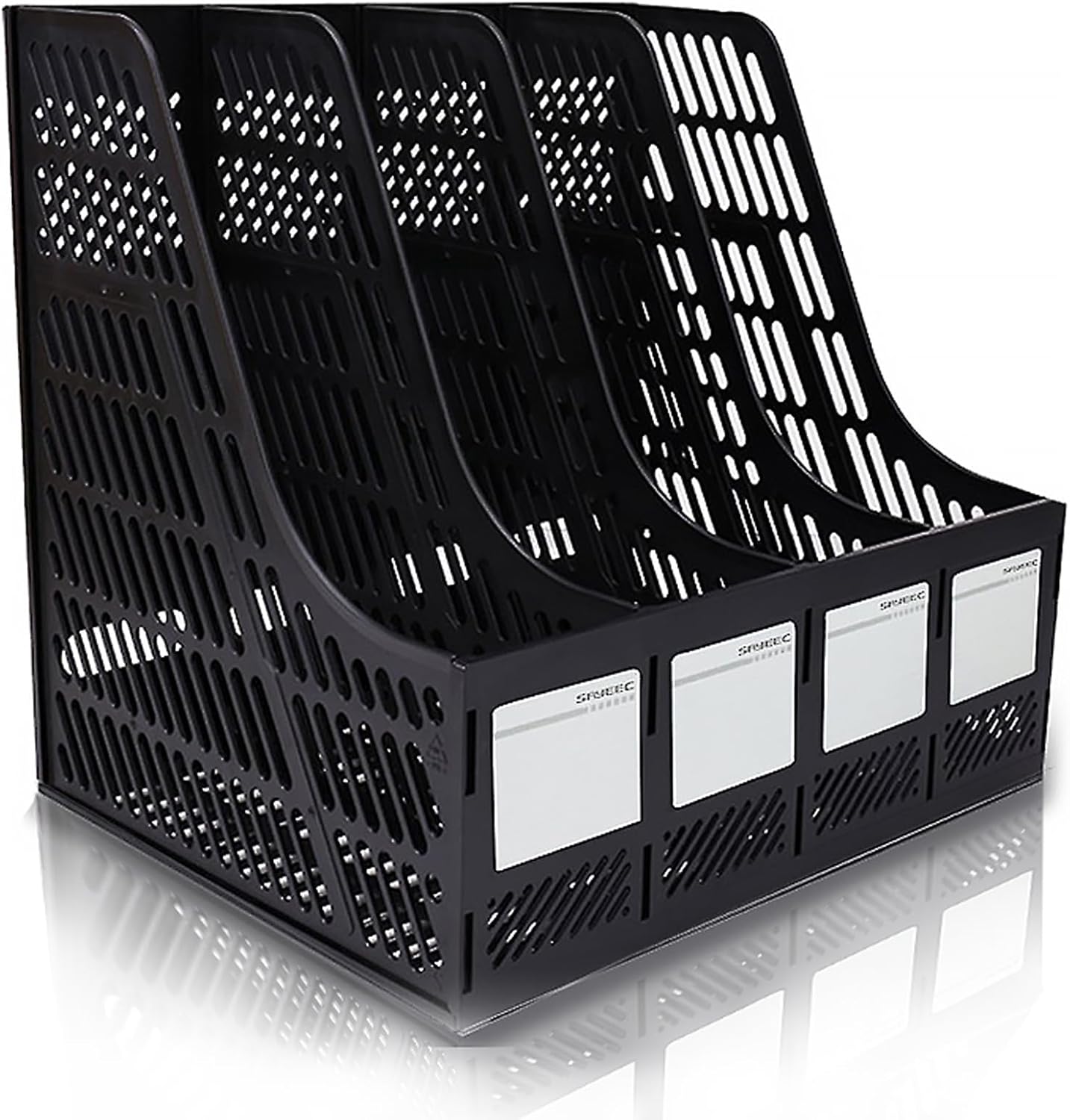 SAYEECK 4-teiliger Ordnerhalter zur Aufbewahrung von Dokumenten und 4 ...