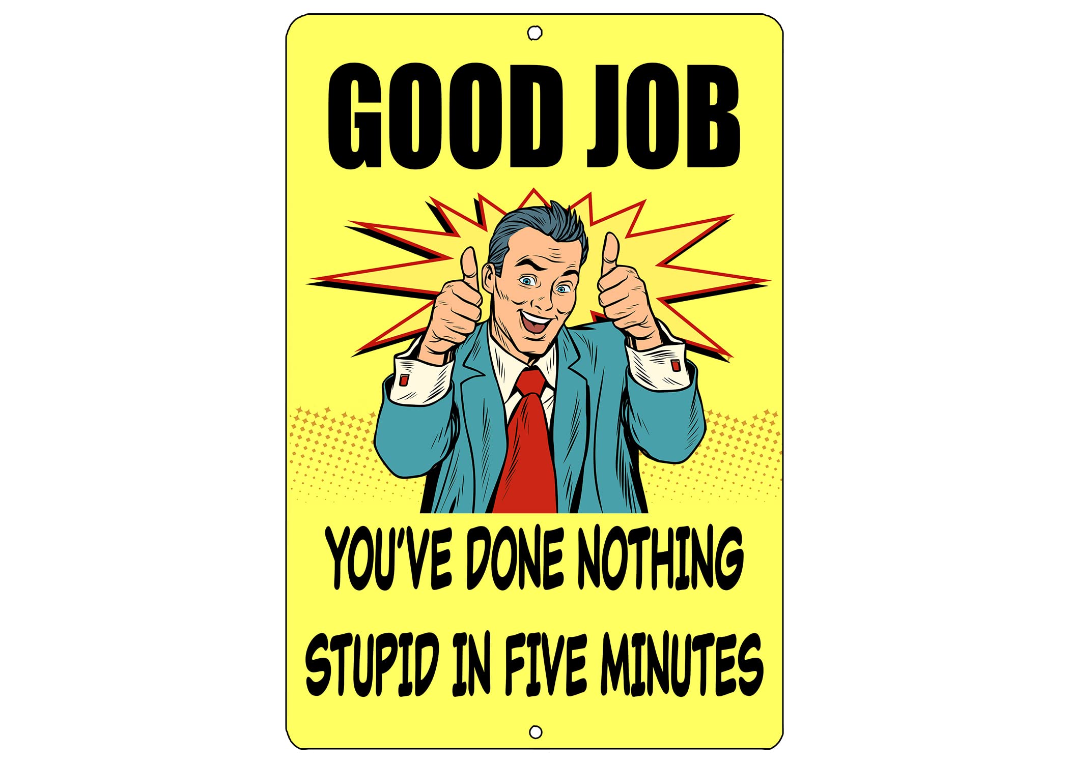 Amazon.com: Rogue River Tactical Funny Sarcastic Metal Tin Sign Wall ...