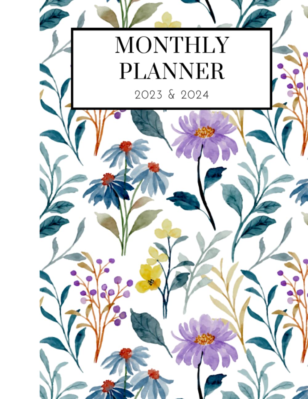 Monthly Calendar Spread 2023-2024 | 8.5" x 11" | 24 Months | Planner ...