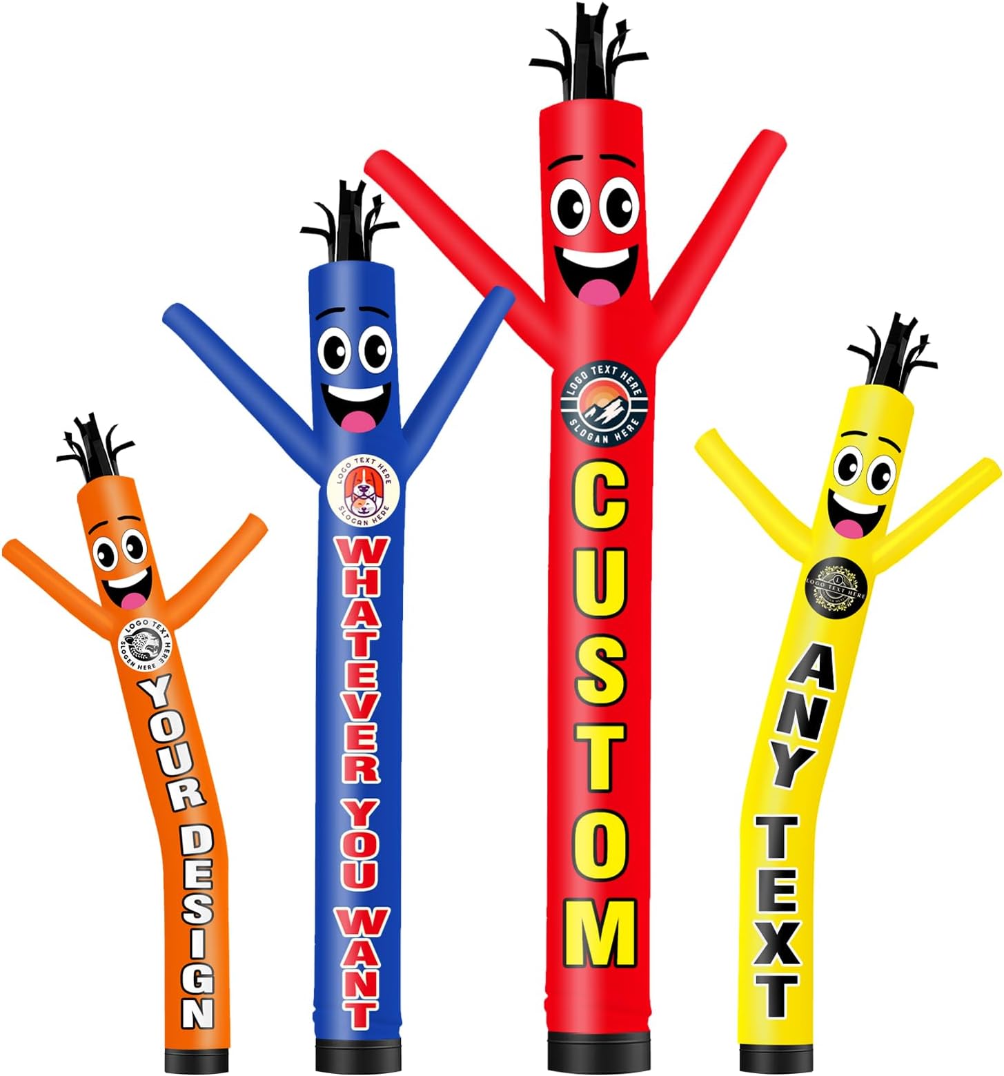 Amazon.com: GOODENY 15FT Tall Inflatable Tube Man Custom Wacky Wavy ...
