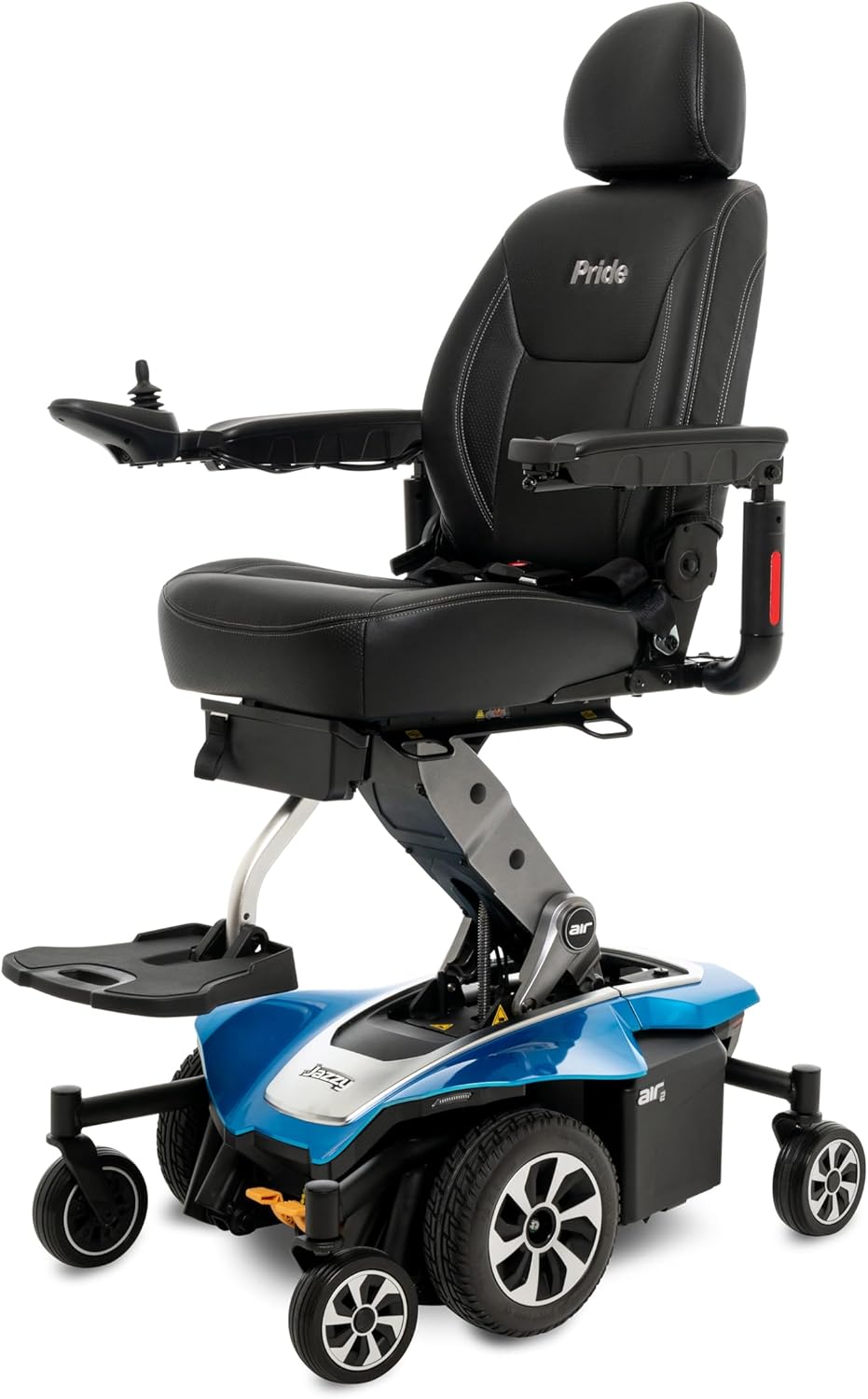 Amazon.com: Pride Jazzy Air 2 Power Wheelchair + Accessories, 300 lb Capacity, 4 mph Speed, 16.6 ...