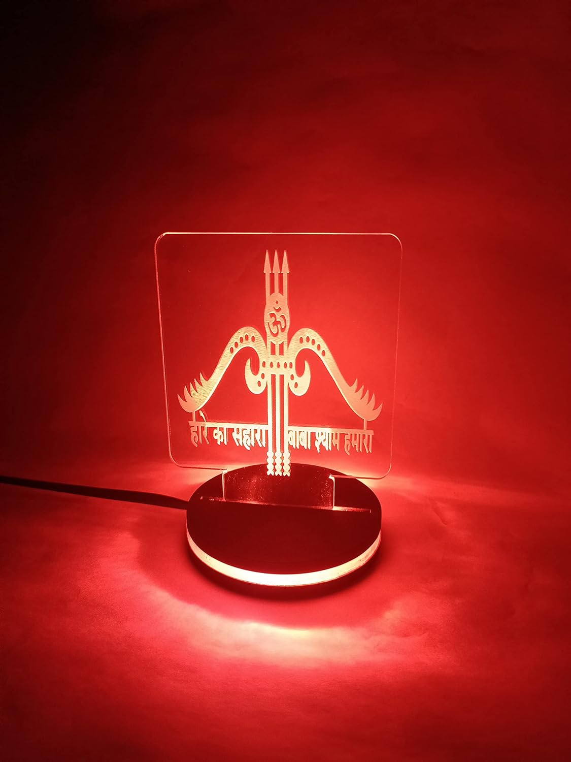Buy HM Hare KA Sahara Night LED LEMP 3D Optical Illusion Acrylic Night ...