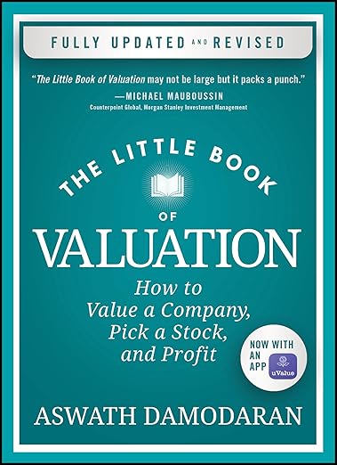 Amazon.com: The Little Book of Valuation: How to Value a Company, Pick ...