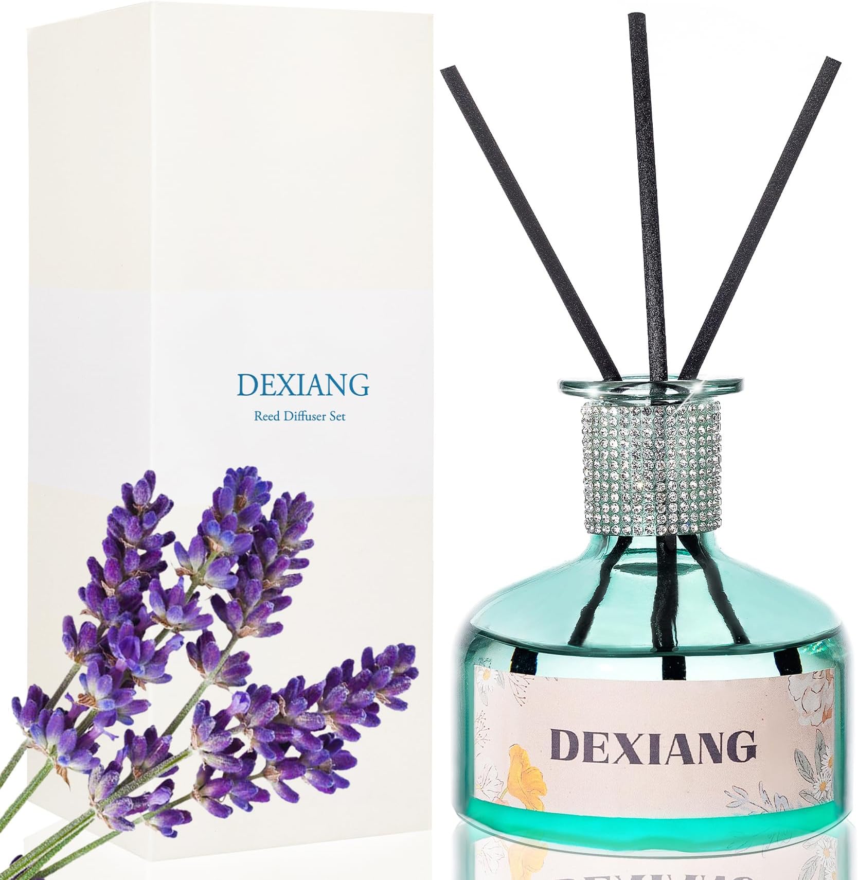 Amazon.com: Reed Diffuser Jasmine and Vanilla - 2x3.4 Fl Oz - Reed ...