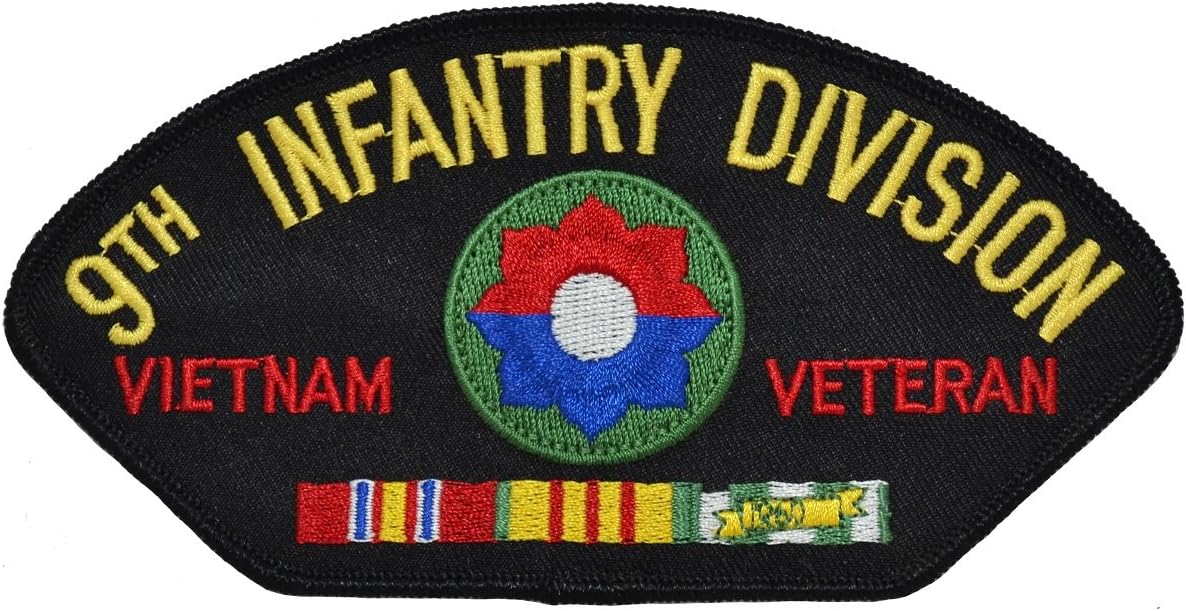Amazon.com: 9th Infantry Division Vietnam Vet Hat Patch : Clothing ...