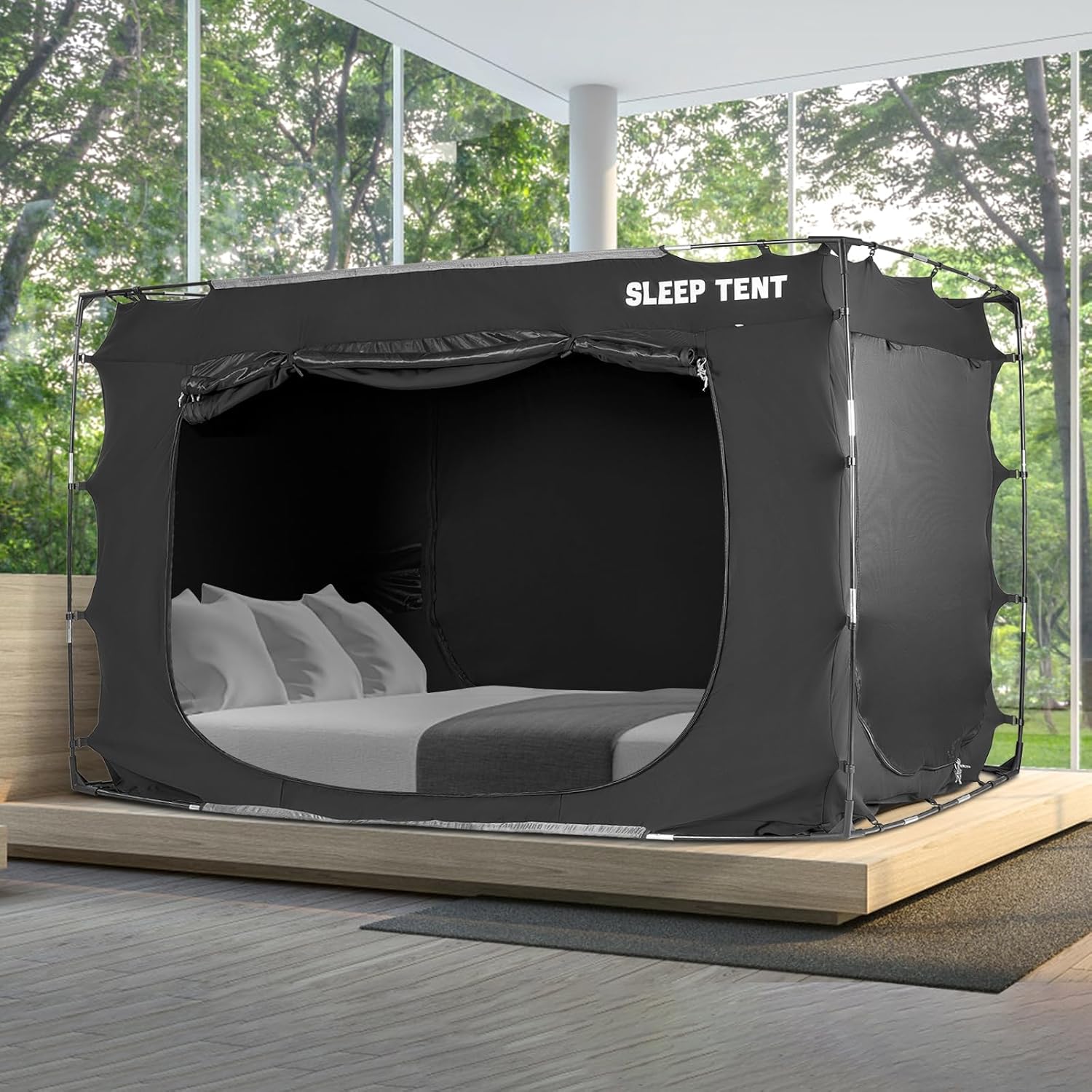 Amazon.com: YAVIL Bed Tent Canopy Full Size for Adult and Kids Portable ...