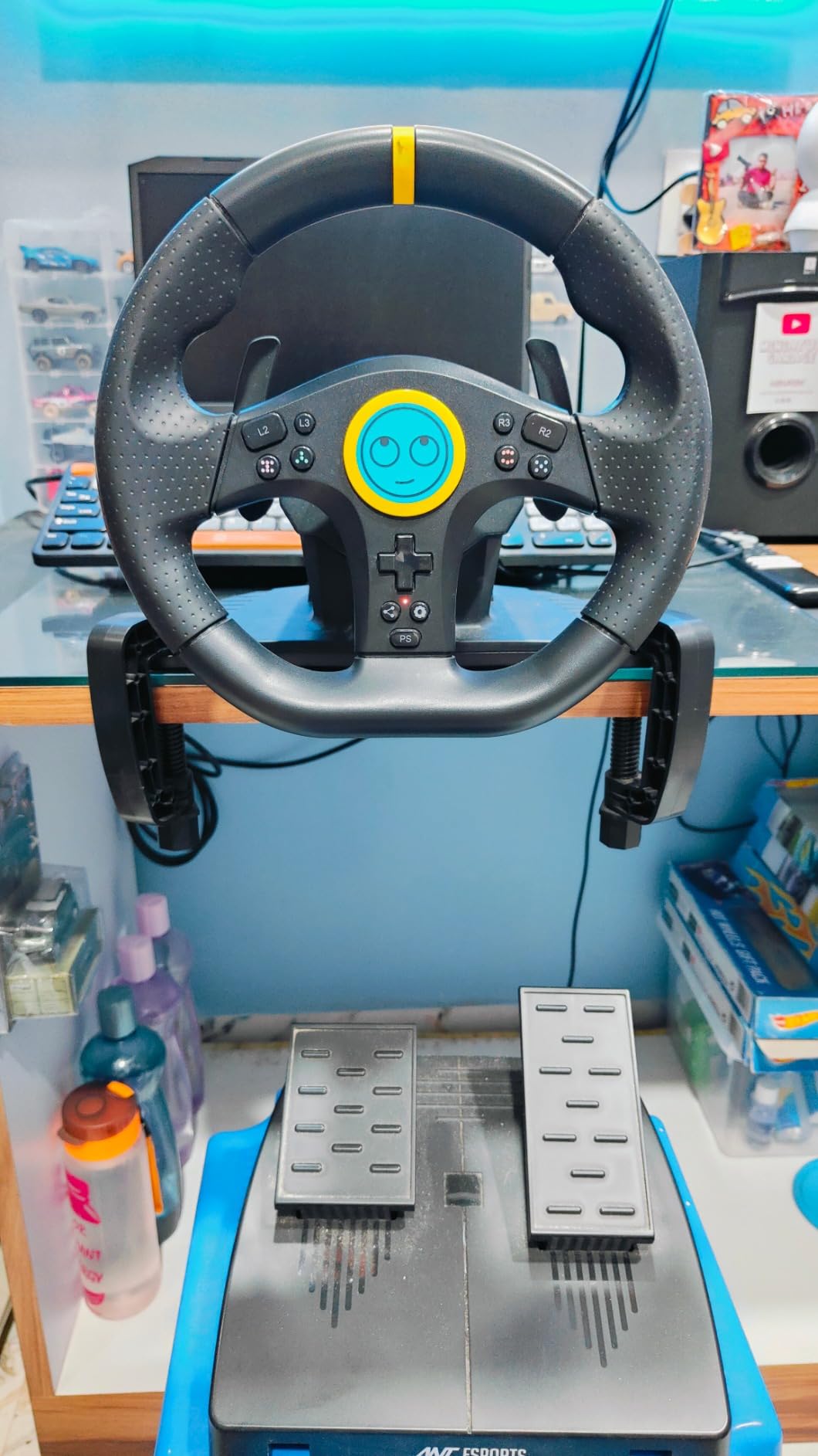 Ant Esports GW180 Corsa Gaming Racing Wheel with Pedals,270 Degree ...