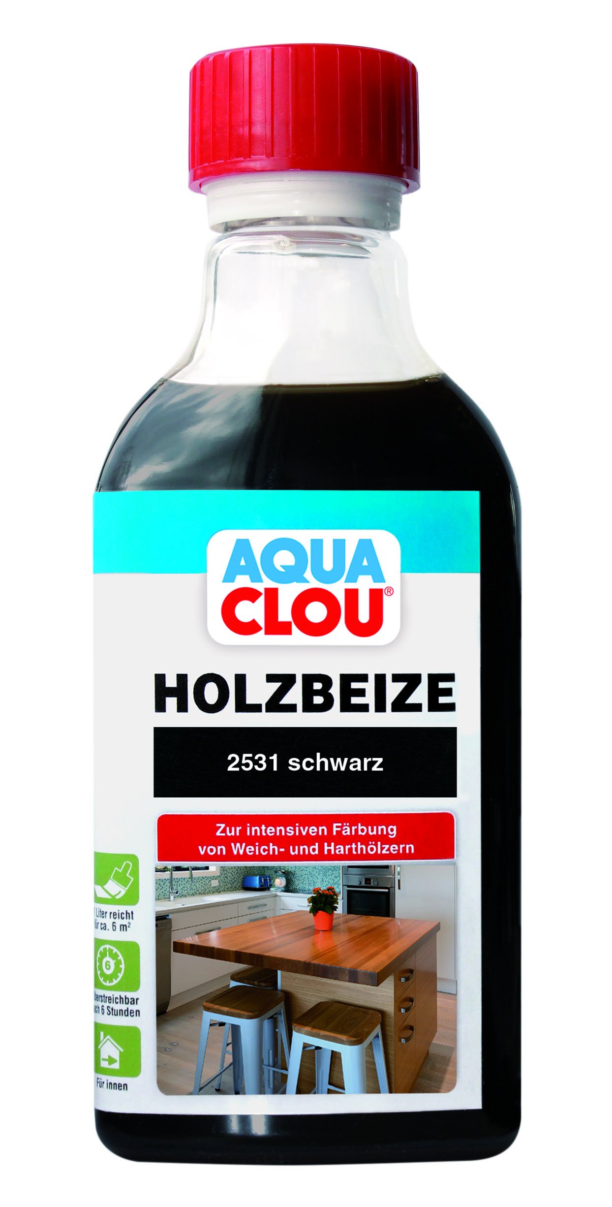 Holzbeize B11 2531 schwarz 0,250 L : Amazon.de: Baumarkt