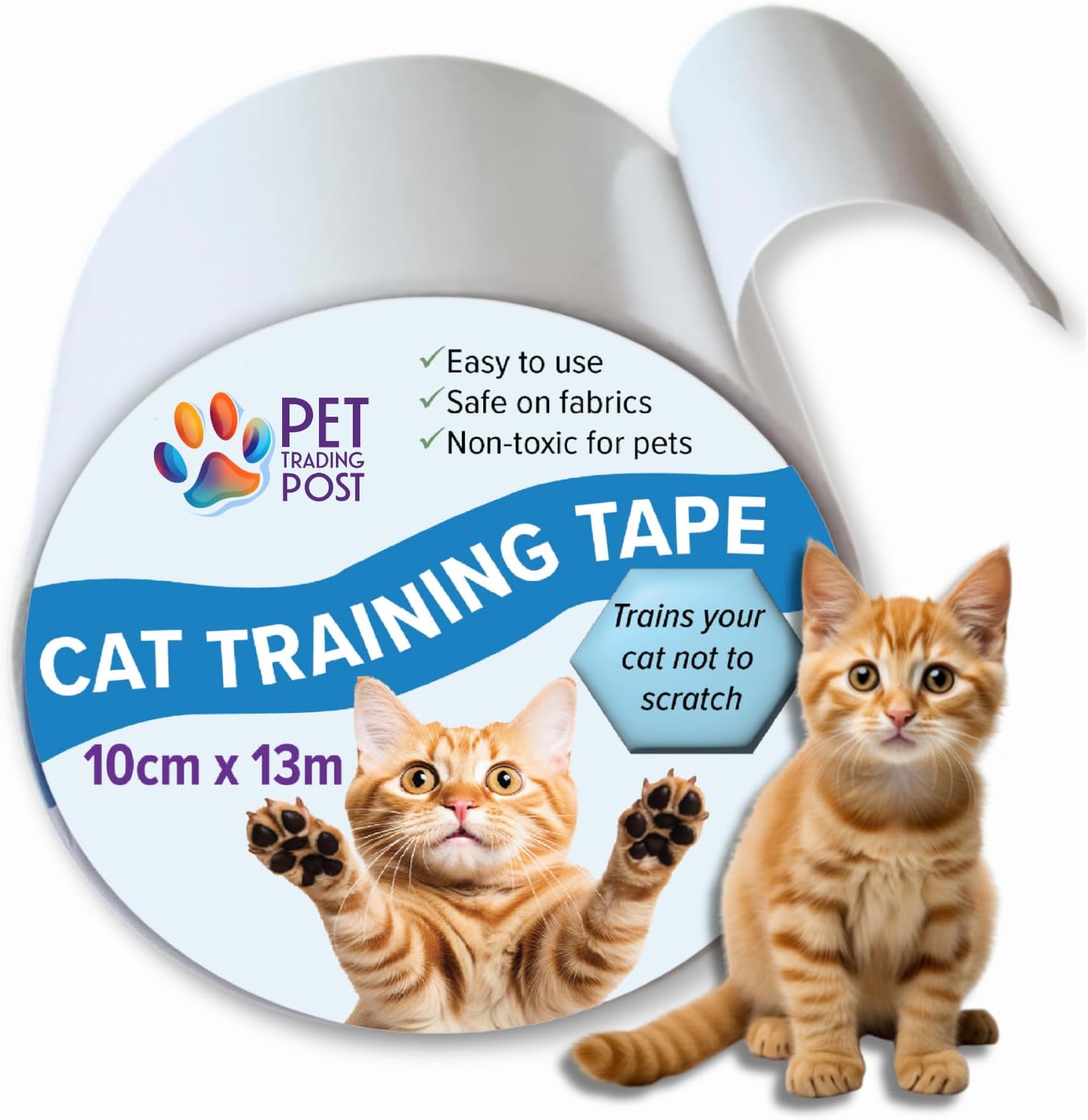Cat Scratch Tape and Sofa Protector to Stop Cats Scratching Furniture ...
