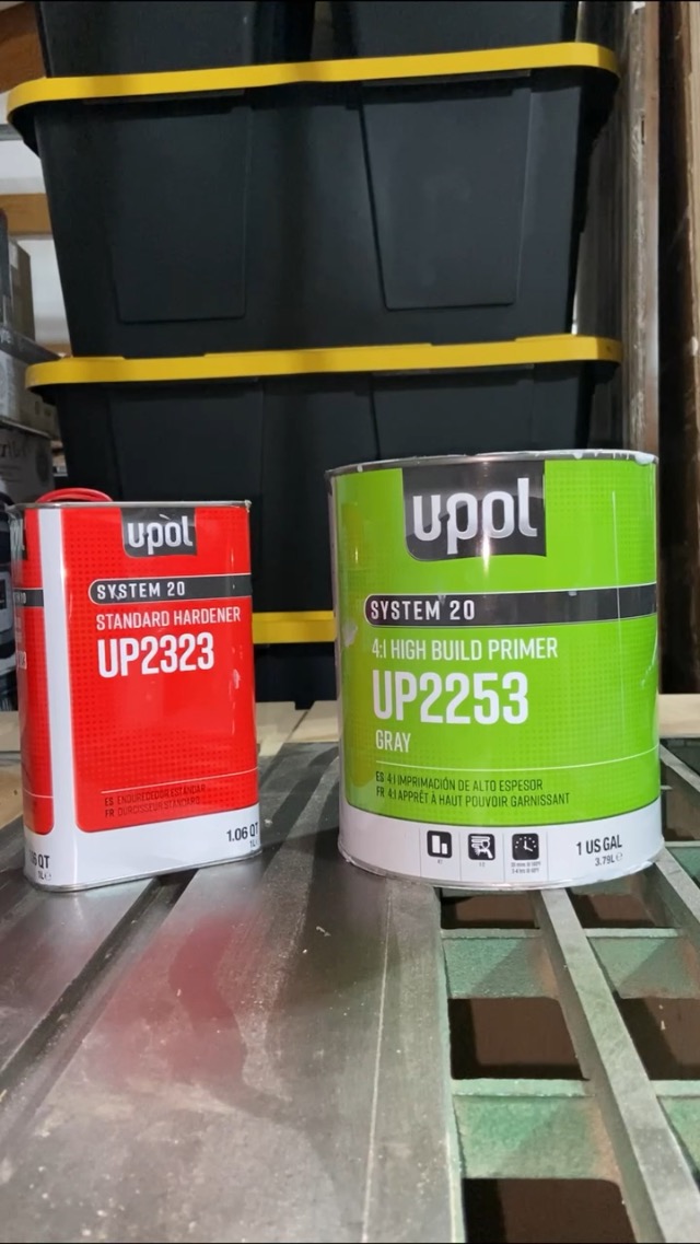 Watch HONEST REVIEW- Upol 2253 high build primer and 2323 hardener on ...