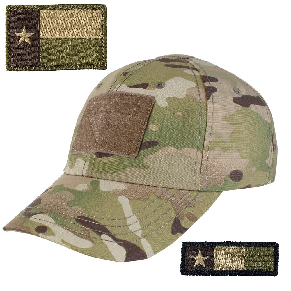 Amazon.com: Condor Tactical Texas Bundle - Multicam Cap - multitan Patches: Clothing, Shoes ...