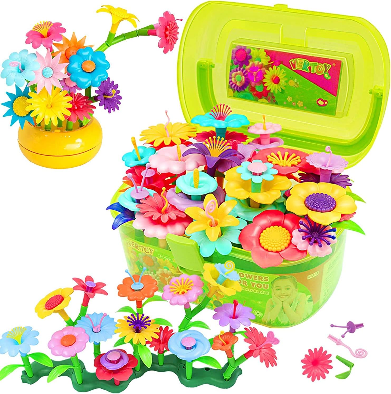 Amazon Flower Garden Building Toy Set For 3 4 5 6 Year Old amazon-flower-garden-building-toy-set-for-3-4-5-6-year-old