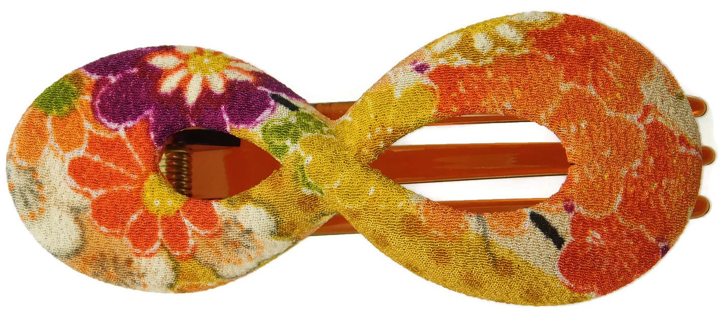 Amazon.com : Annie Loto Kimono Hair Clip Accessories: Infinity Clip ...
