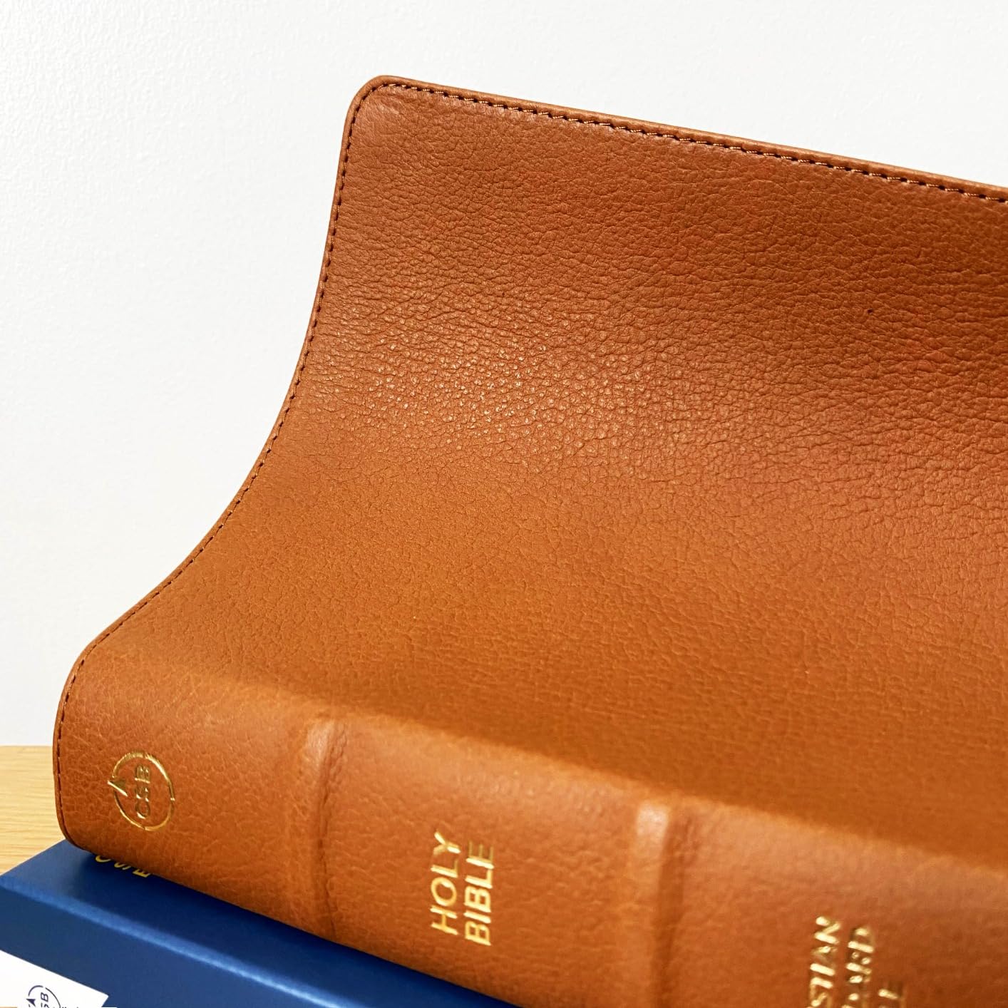 CSB Single-Column Personal Size Bible, Saddle Genuine Leather, Black ...