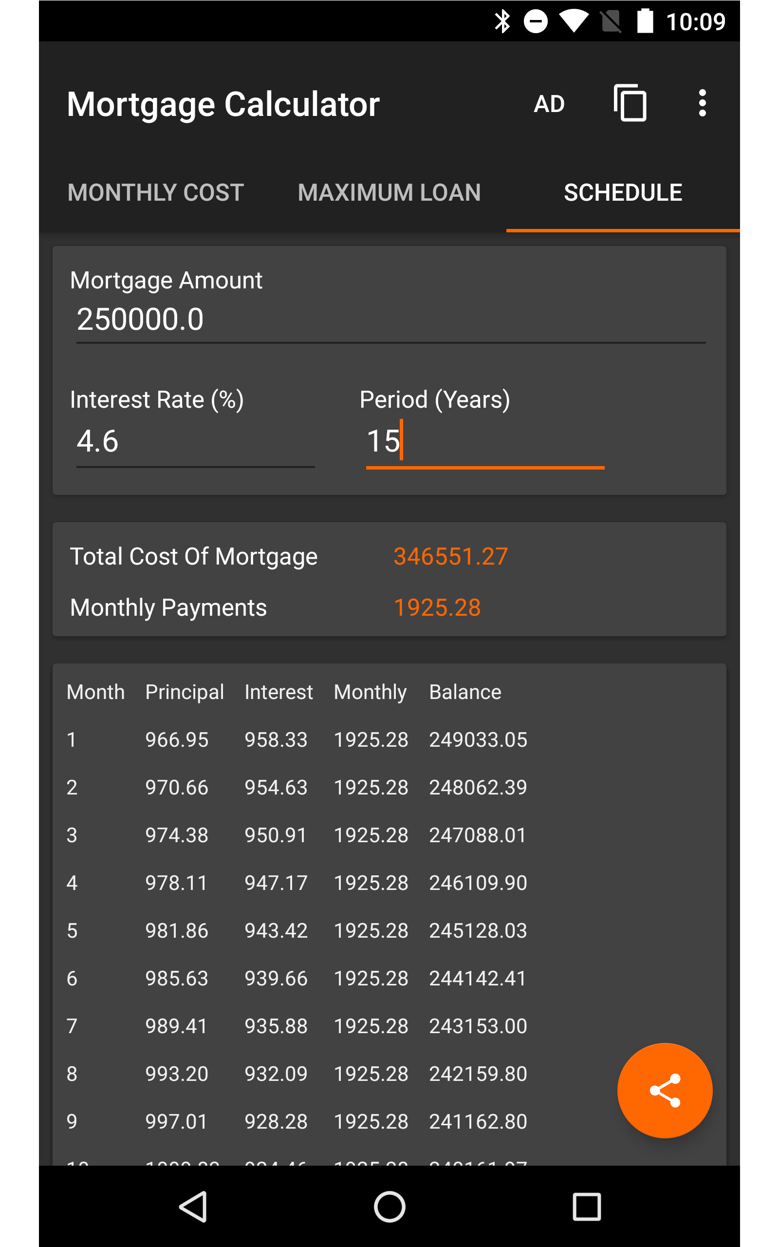 Mortgage Calculator - App on Amazon Appstore