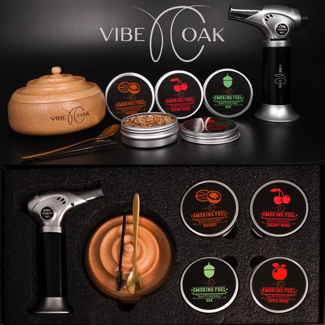 Snapklik.com : VibeOak Cocktail Smoker Kit