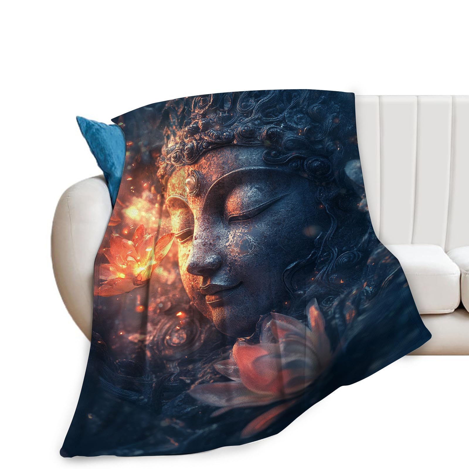 Amazon.com: Buddha Zen Blanket Buddhism Buddhist Gifts Buddha Pictures ...