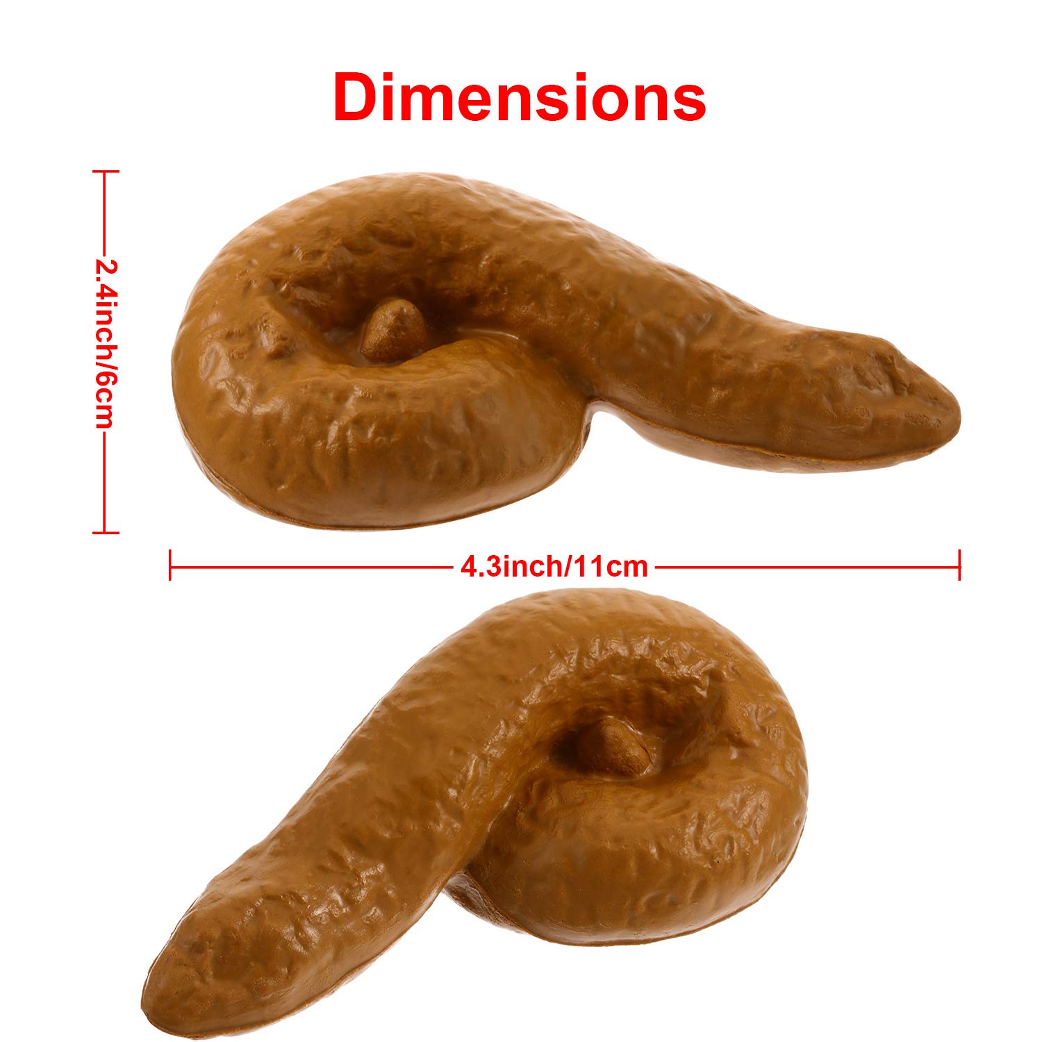 Boao 6 Pieces Novelty Floating Fake Pop, Great Gag Gift, Prank Gift ...