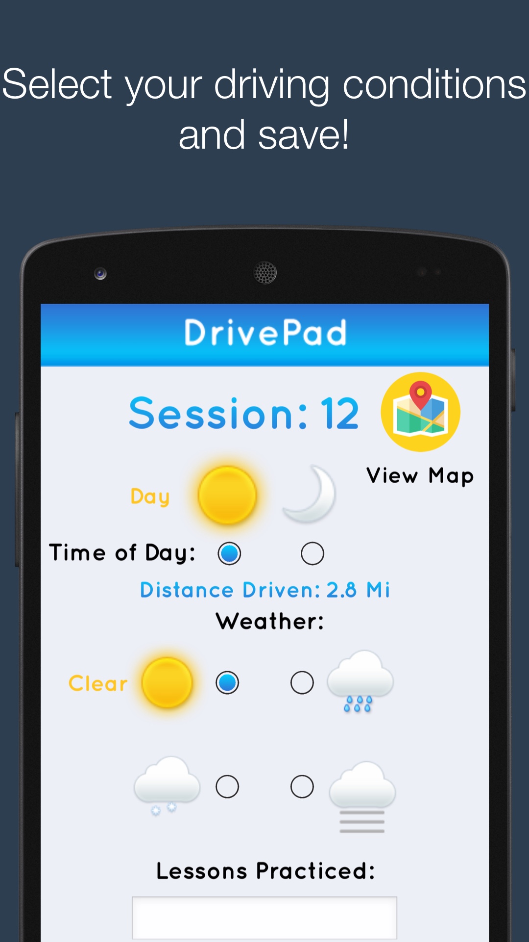 DrivePad Teen Driving Log - App on Amazon Appstore