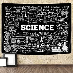Amazon.com: Science Tapestry Geometry Science Classroom Decor Posters ...