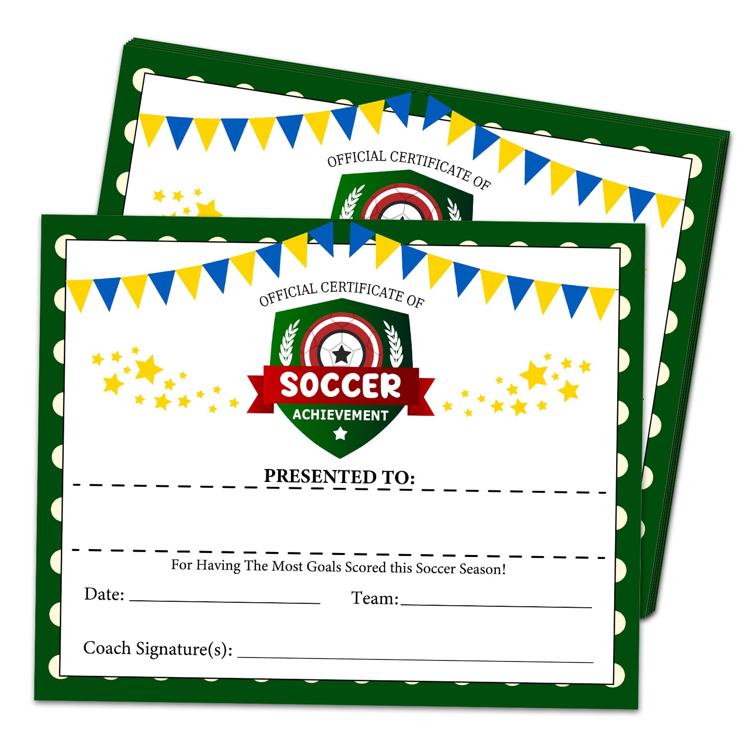 Certificate Templates For A Football Coach Certificates Of Achievement