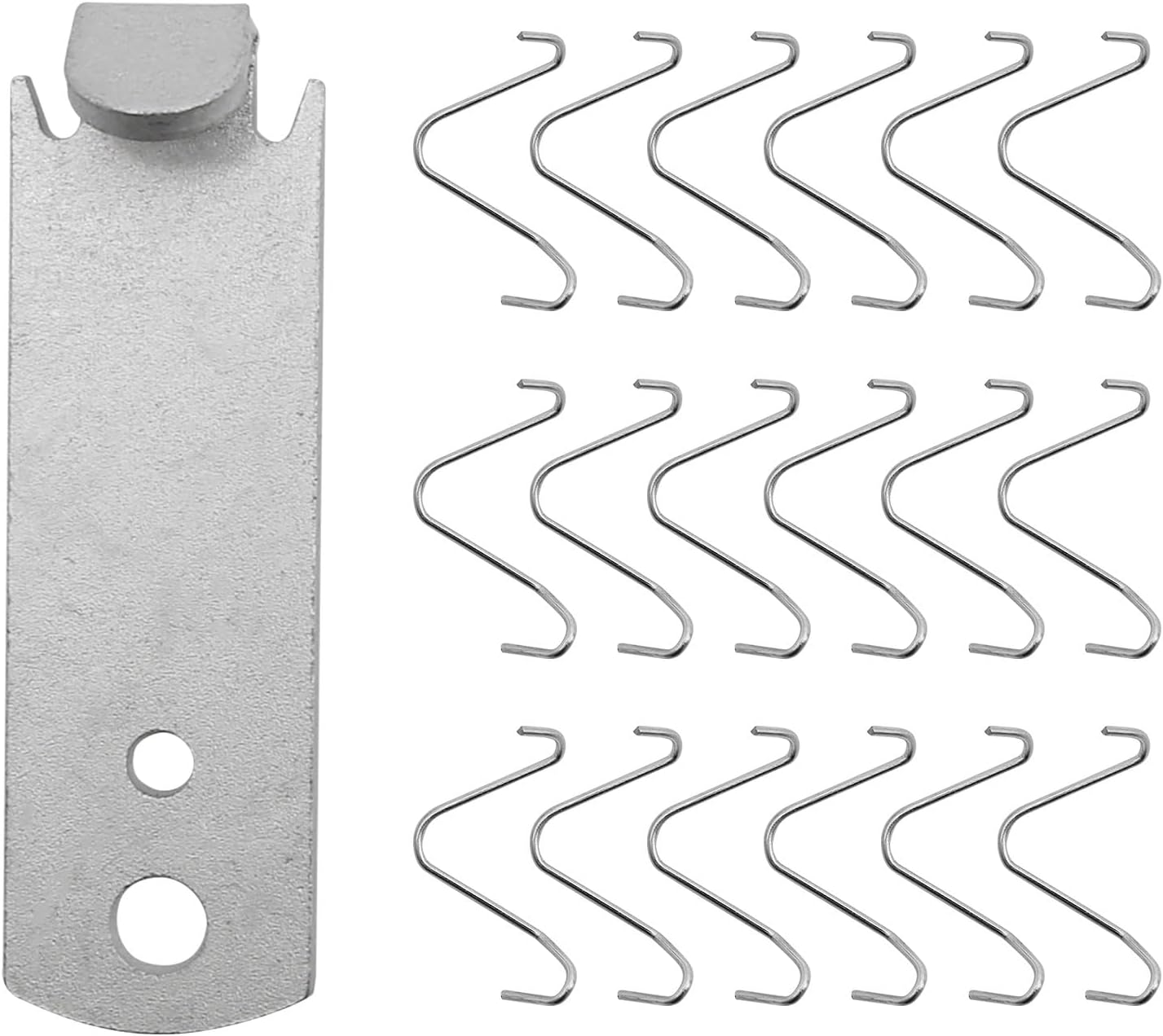 Amazon.com: 100 PCS T Post Clips with Fence Wire Twister, T Post Clips ...
