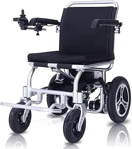Lightweight Carry Electric Wheelchair Foldable Power Compact Mobility ...