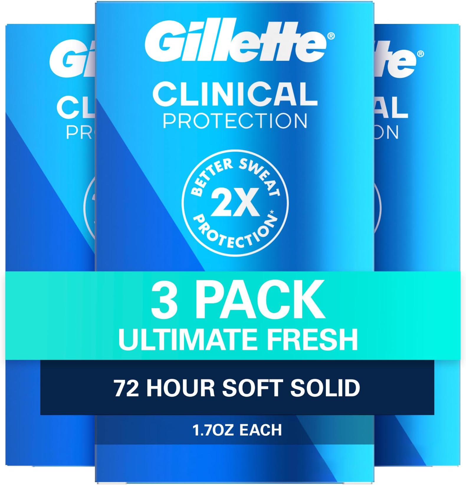 Amazon.com : Gillette Antiperspirant Deodorant for Men, Invisible Solid ...