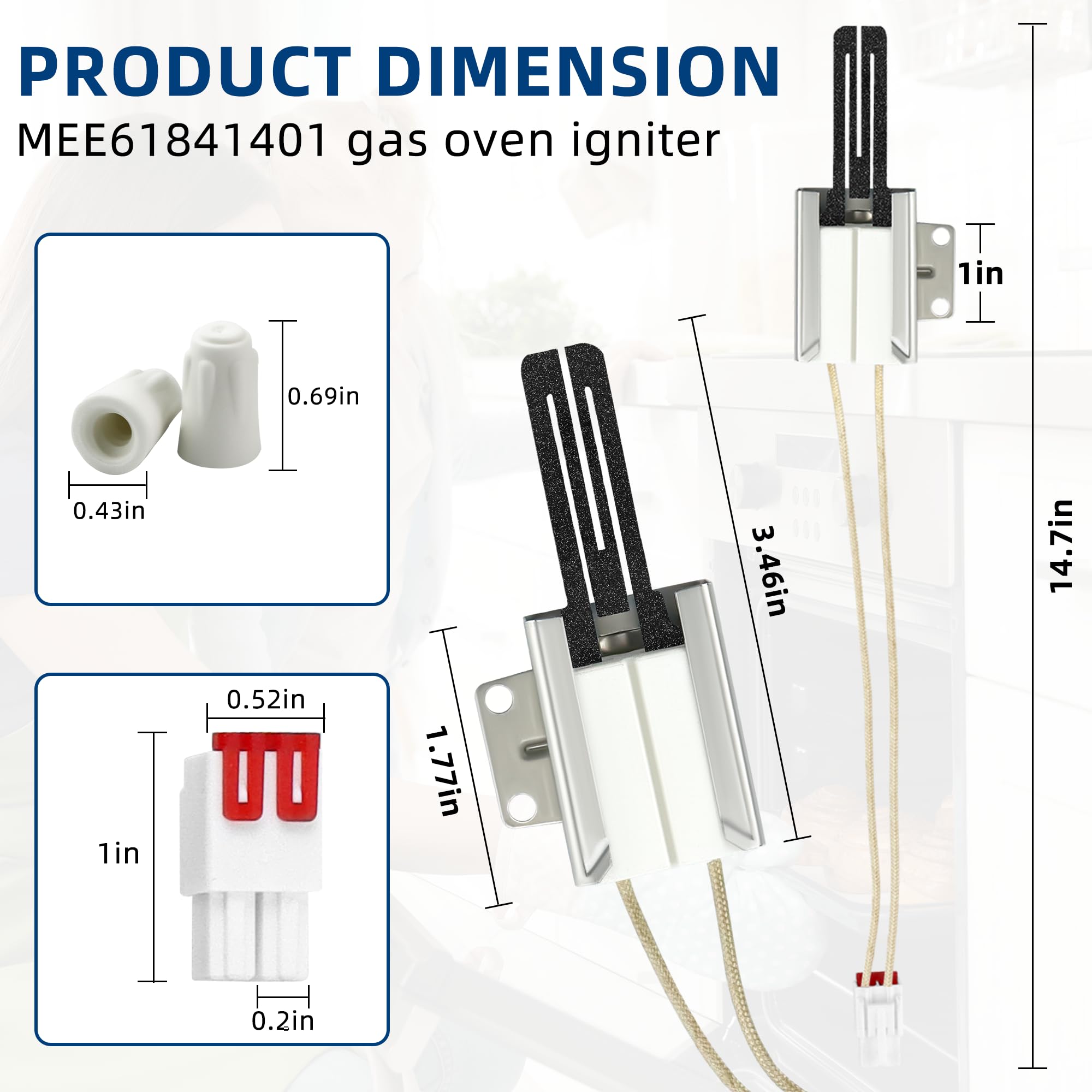 Gas Range Replacement LG Gas Range Oven Igniter Replacement ...