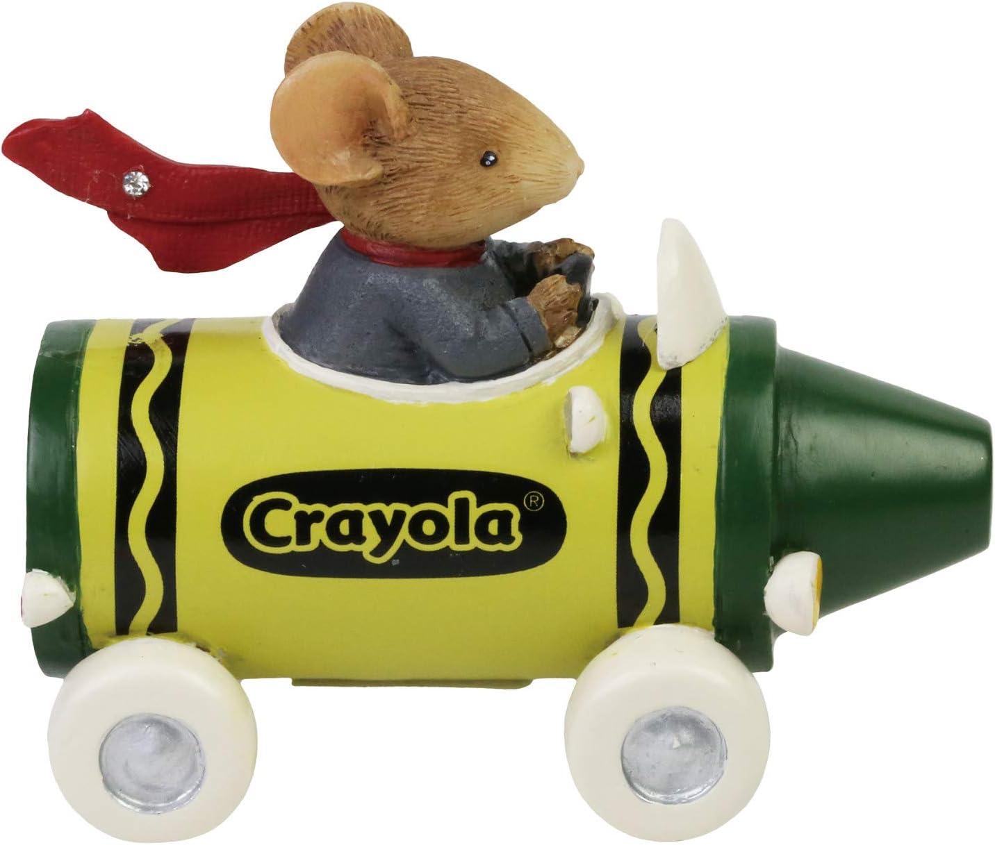 Amazon.com: Enesco Tails with Heart Crayola Mouse Driving Crayon Race ...