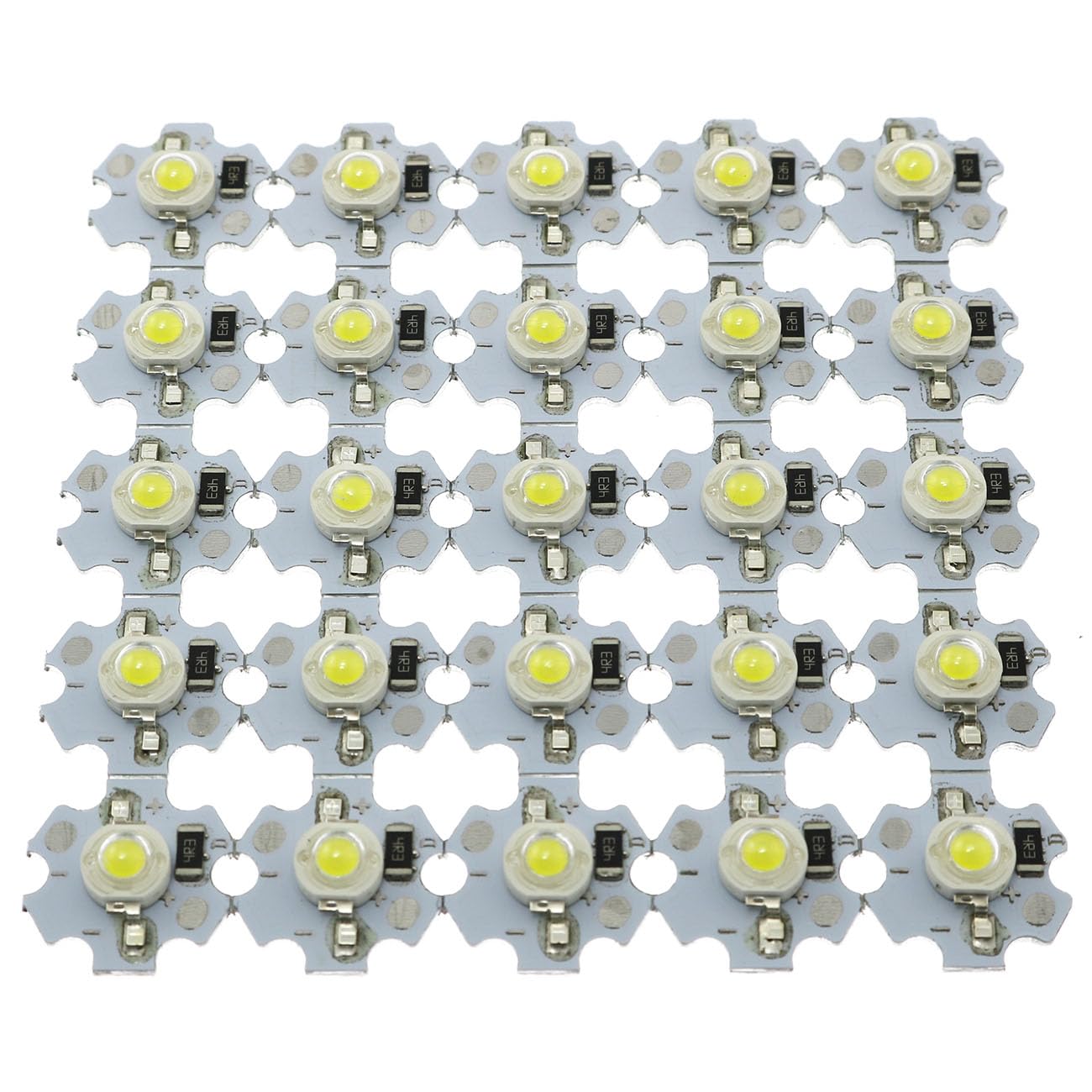 SQXBK 25PCS 3W 5V LED Lamp Beads LED Chip Bulb Brightness High Power ...
