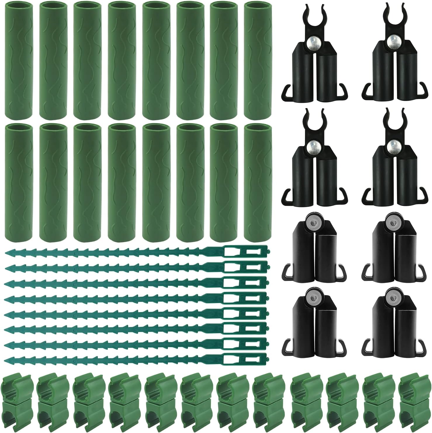 Plastic Plant Trellis Connector Set Adjustable Plant Connector Clip ...