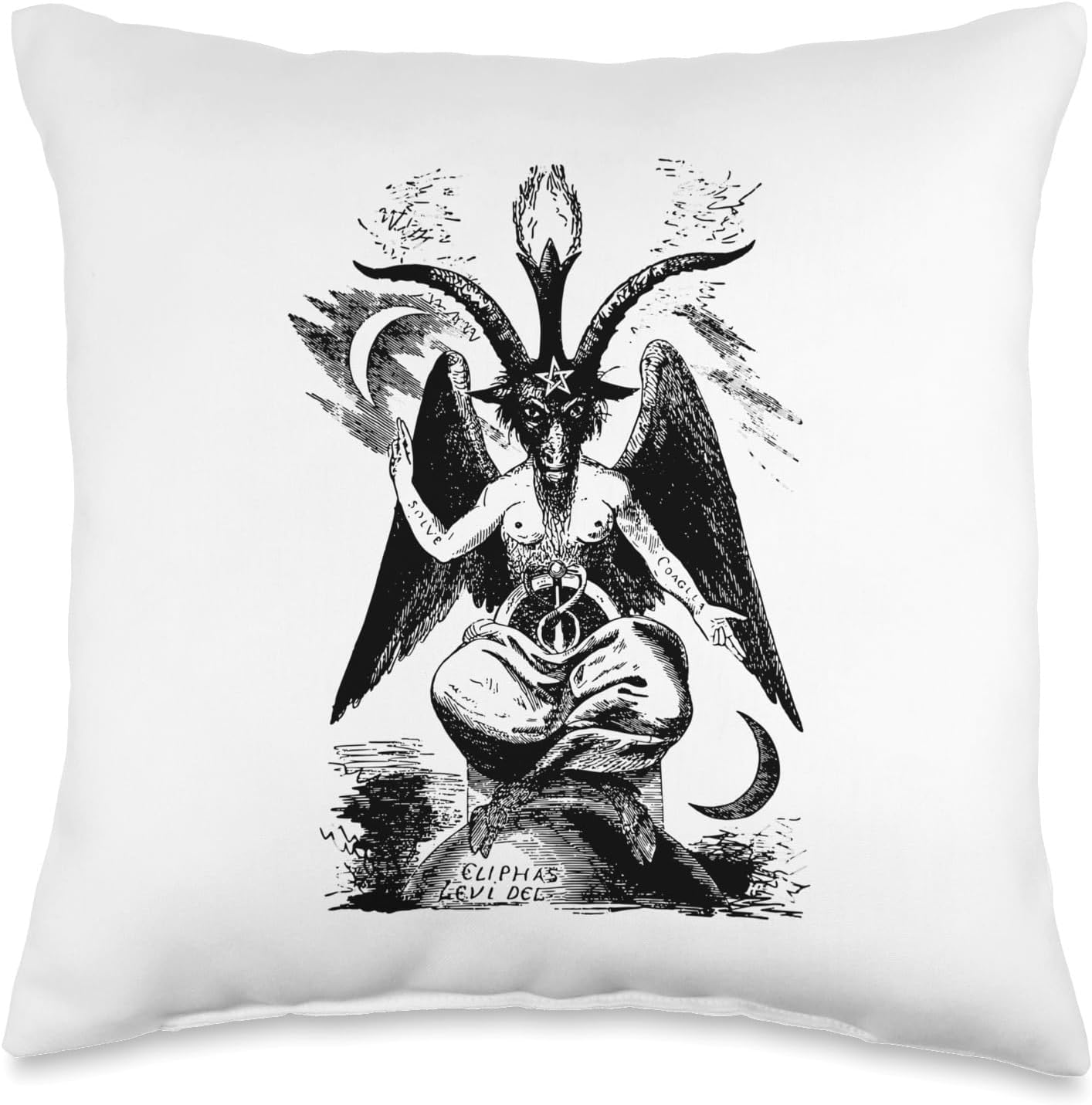 Amazon.com: Satanic Sarcastic / 'Baphomet' Halloween Costume Baphomet ...